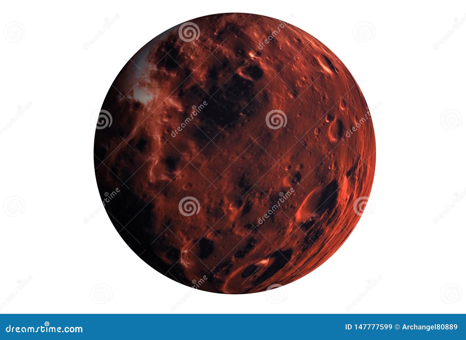 Red Moon Isolated on White Background Elements of this Image Were ...