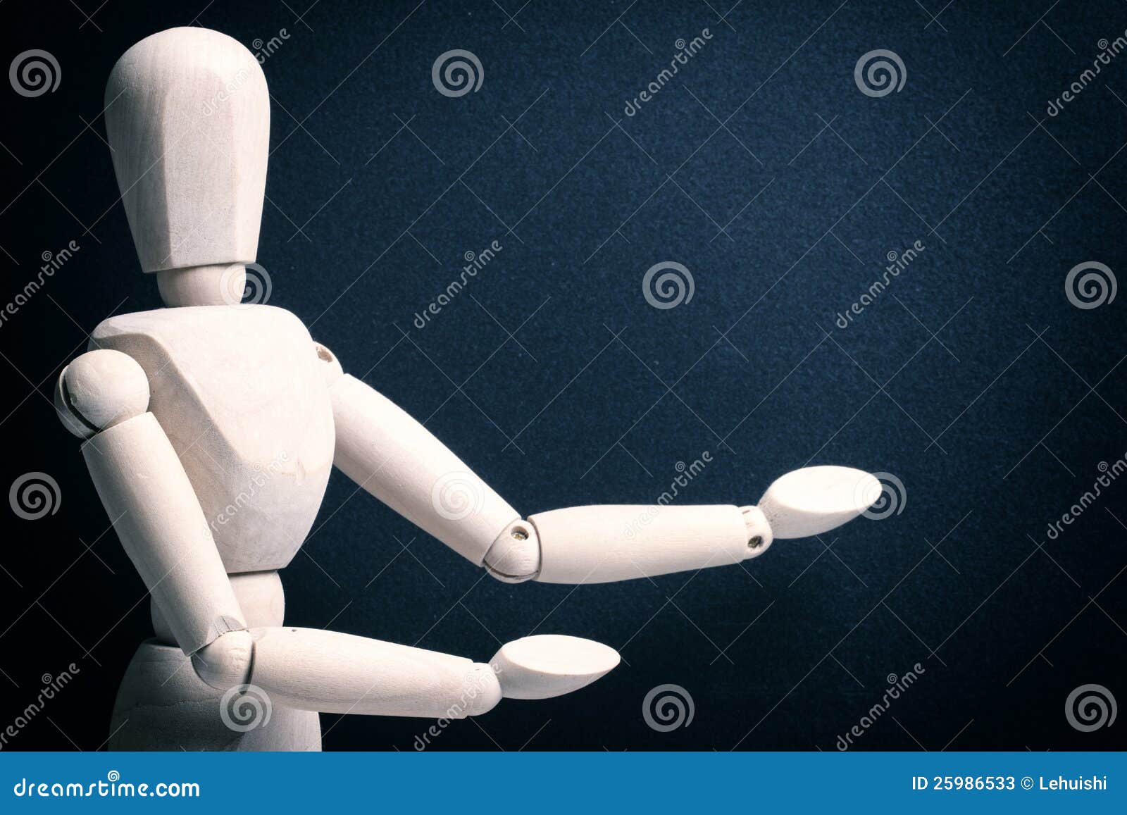 Artist S Model Puppet and Blackboard Stock Image - Image of note ...