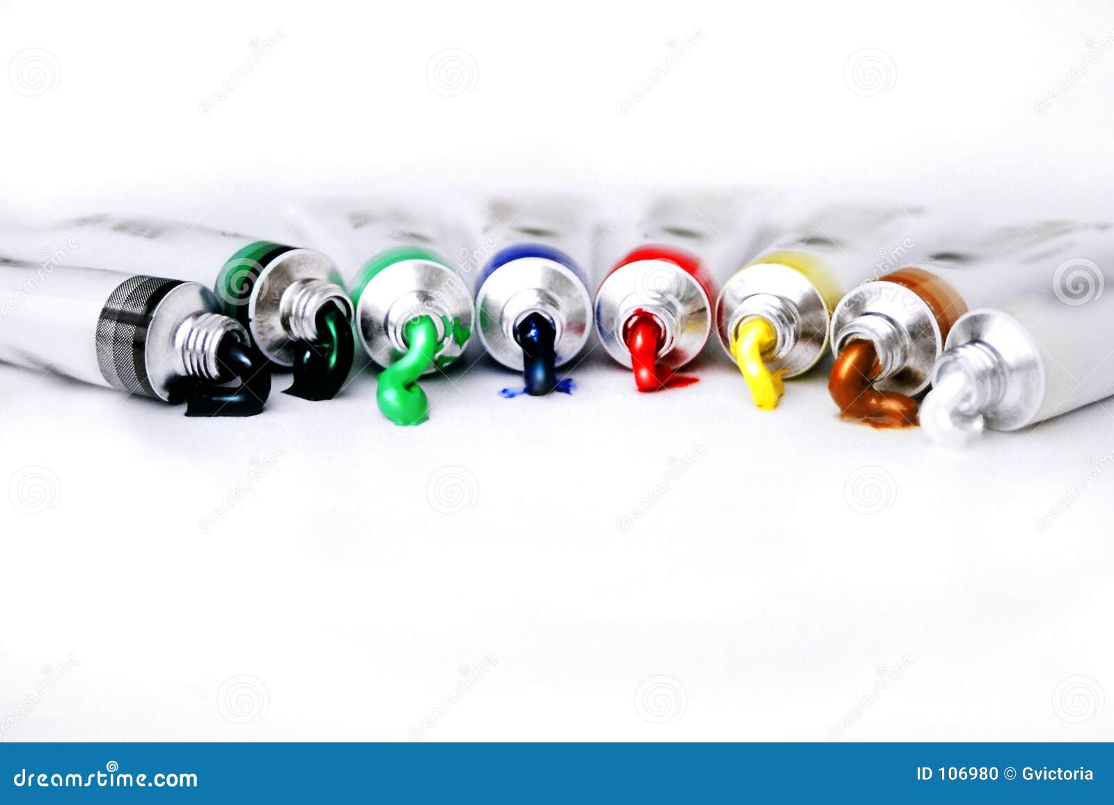 Artist s paint stock photo. Image of canvas, materials - 106980