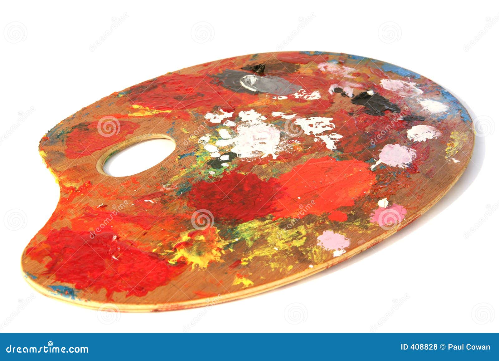 Artist s palette stock photo. Image of inspiration, wood - 408828