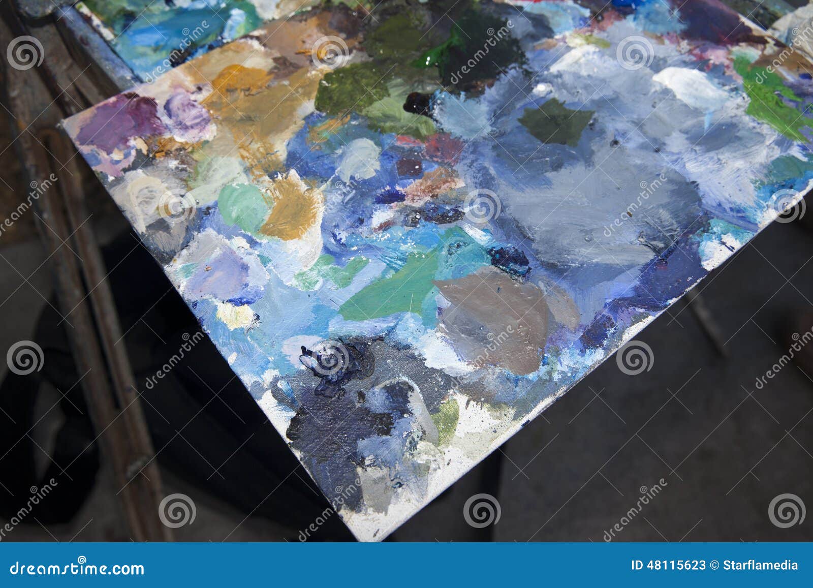 Artist Stand stock image. Image of painting, hobbies - 48115623