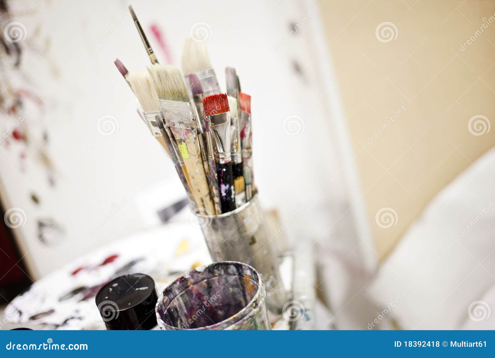 Artist Tools stock photo. Image of inspiration, tools - 18392418