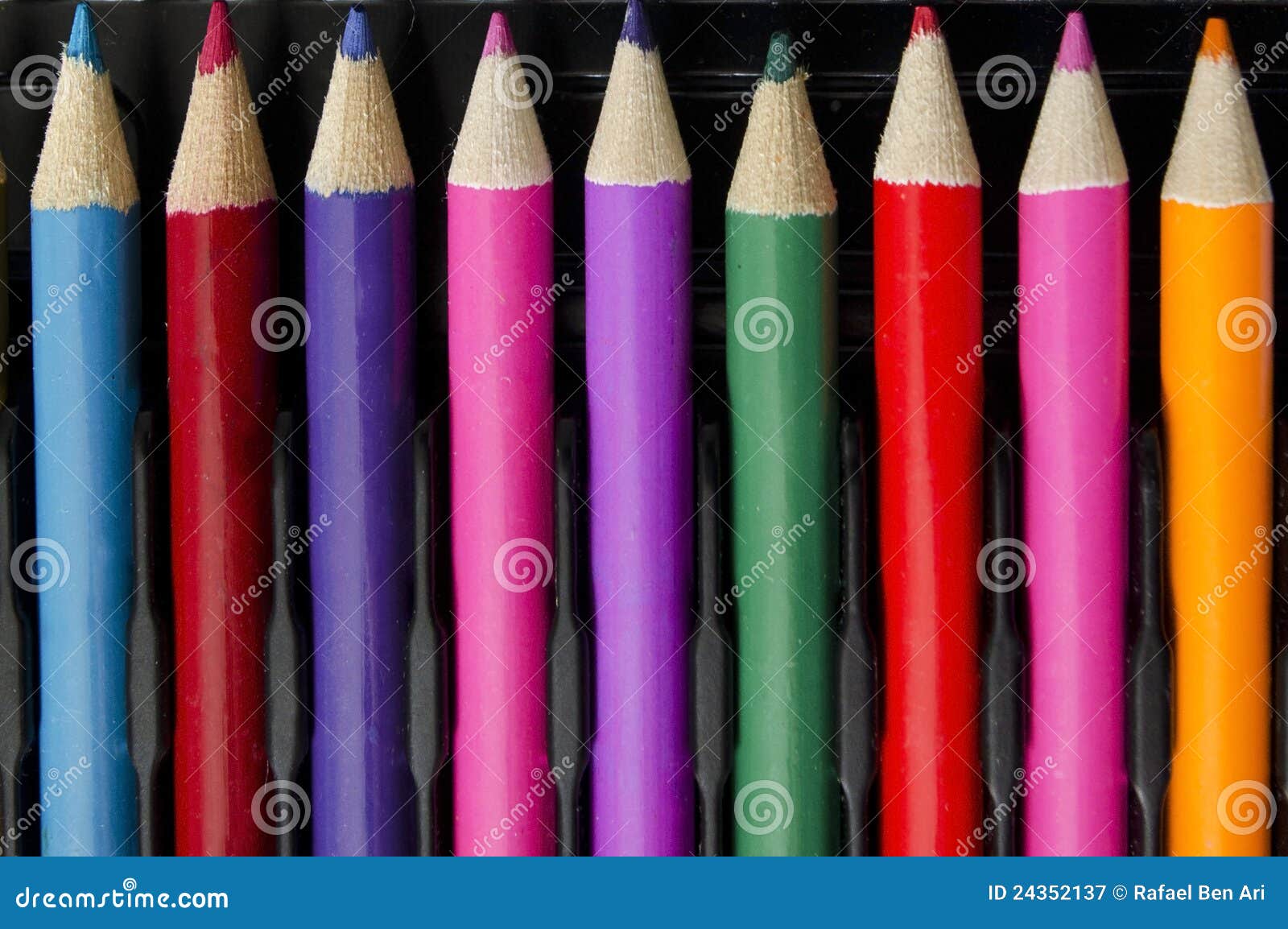 Artist Tools - Colored Pencils Stock Image - Image of design, isolated ...