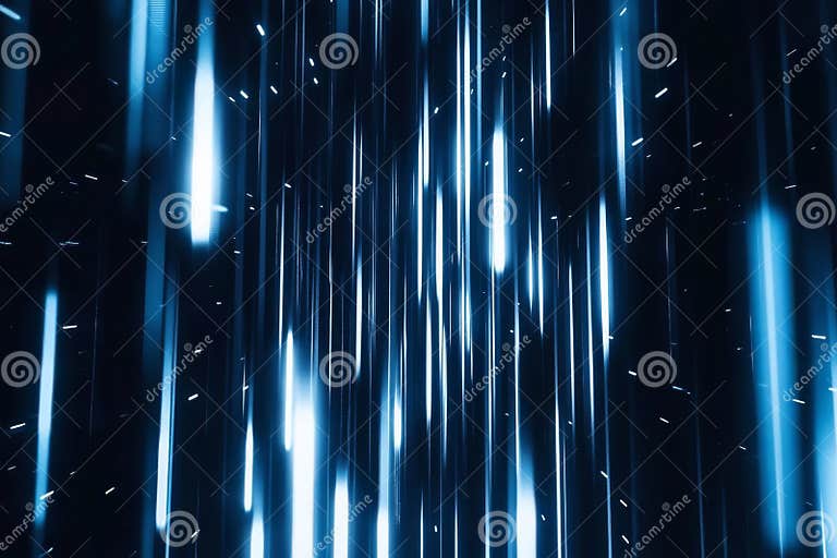 An Artistic Abstract Blue Light Stream Background Designed for Various ...