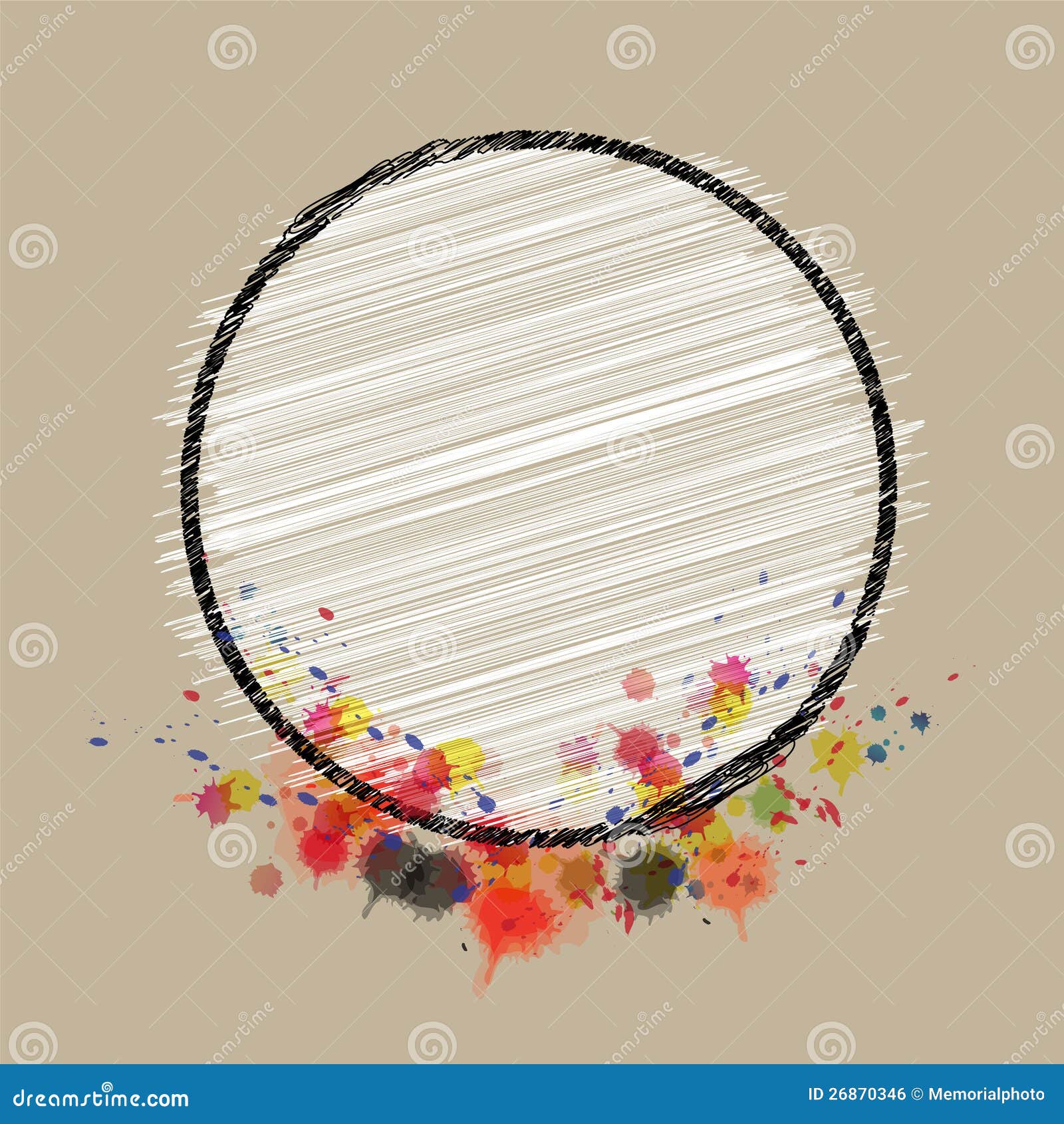 Artistic Abstract Frame Design Stock Vector - Illustration of line ...