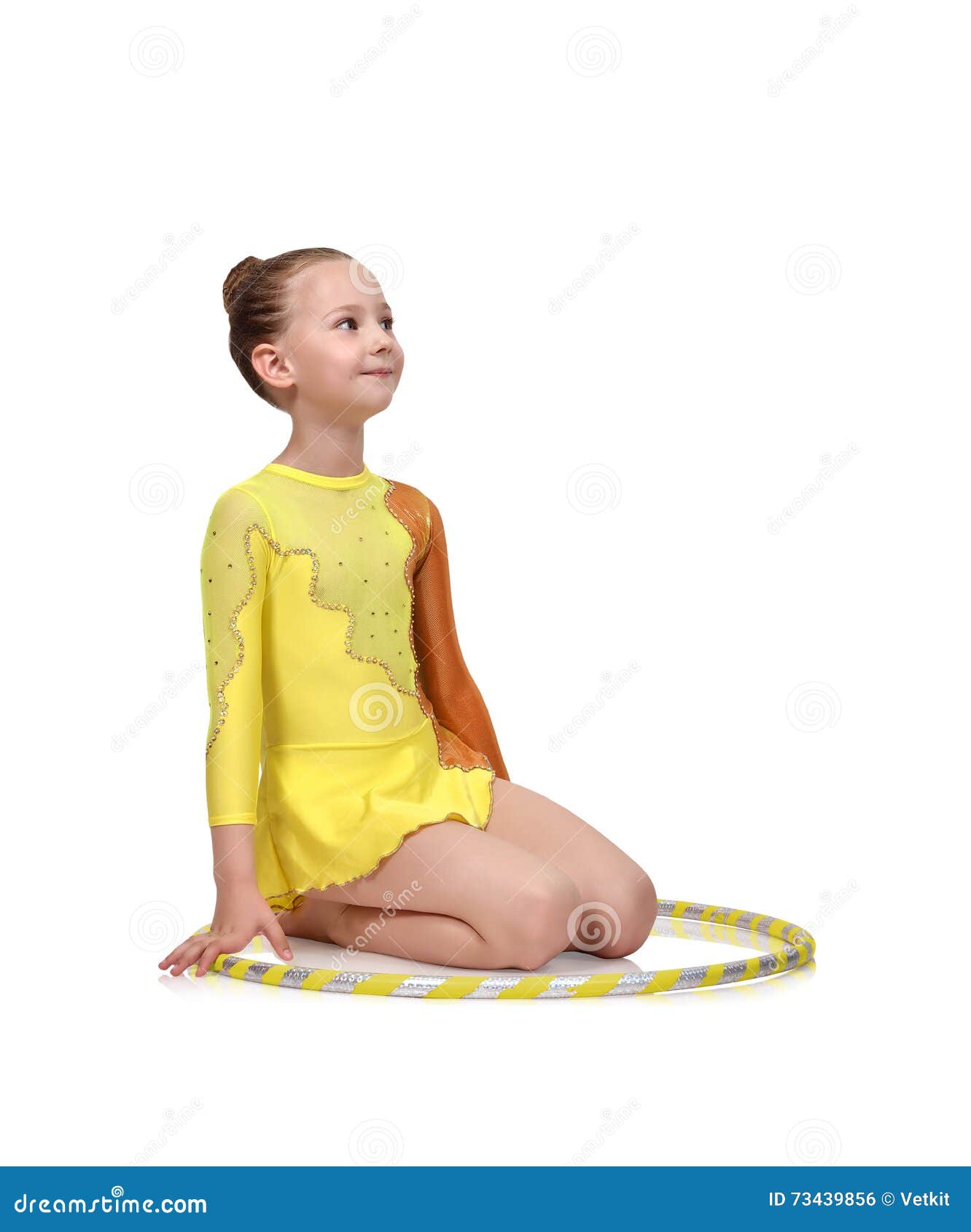 Artistic Athlete with Hula Hoop Stock Photo - Image of hula, dance ...