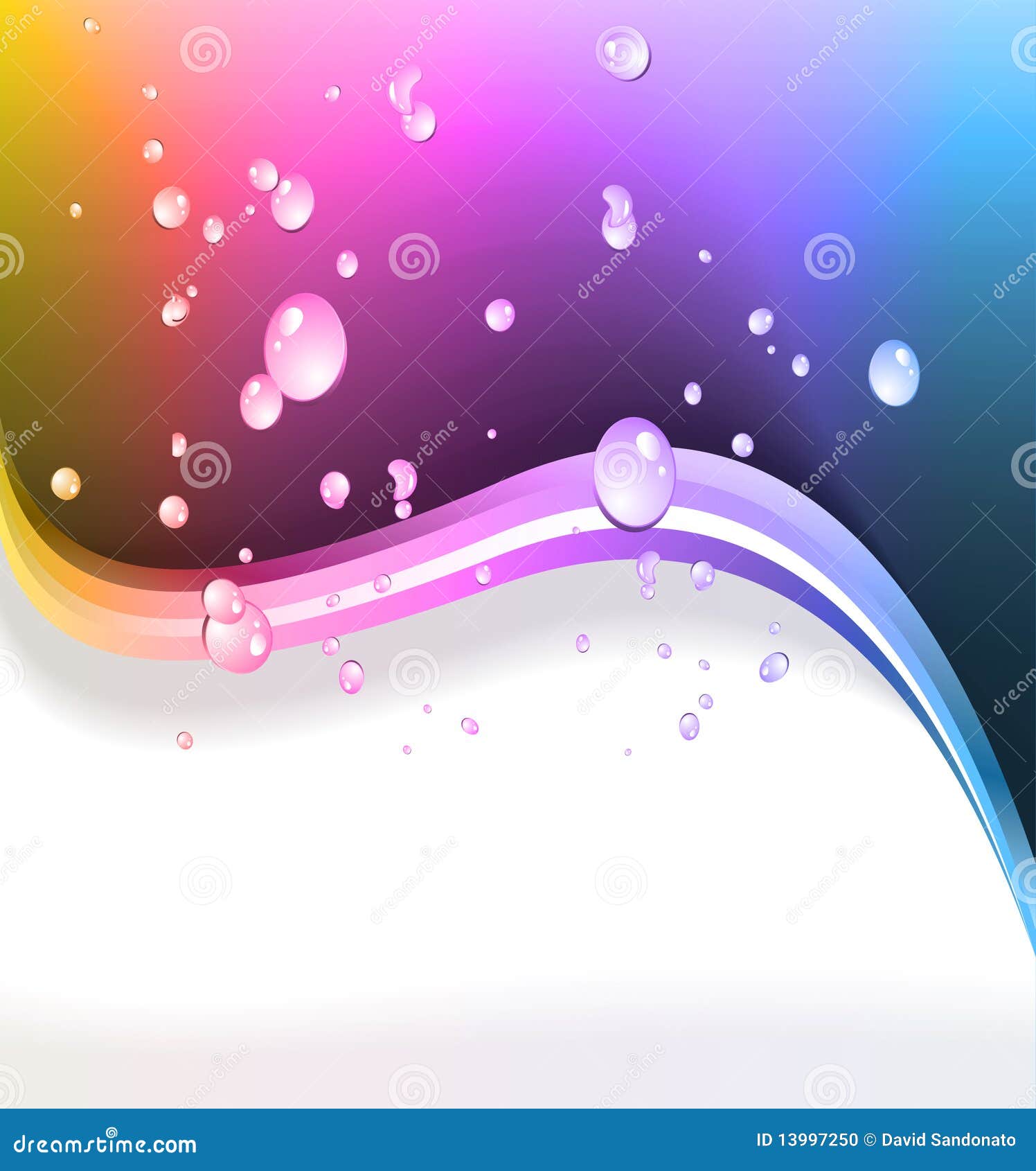 Artistic Background with Grunge Drops of Liquid Stock Vector ...
