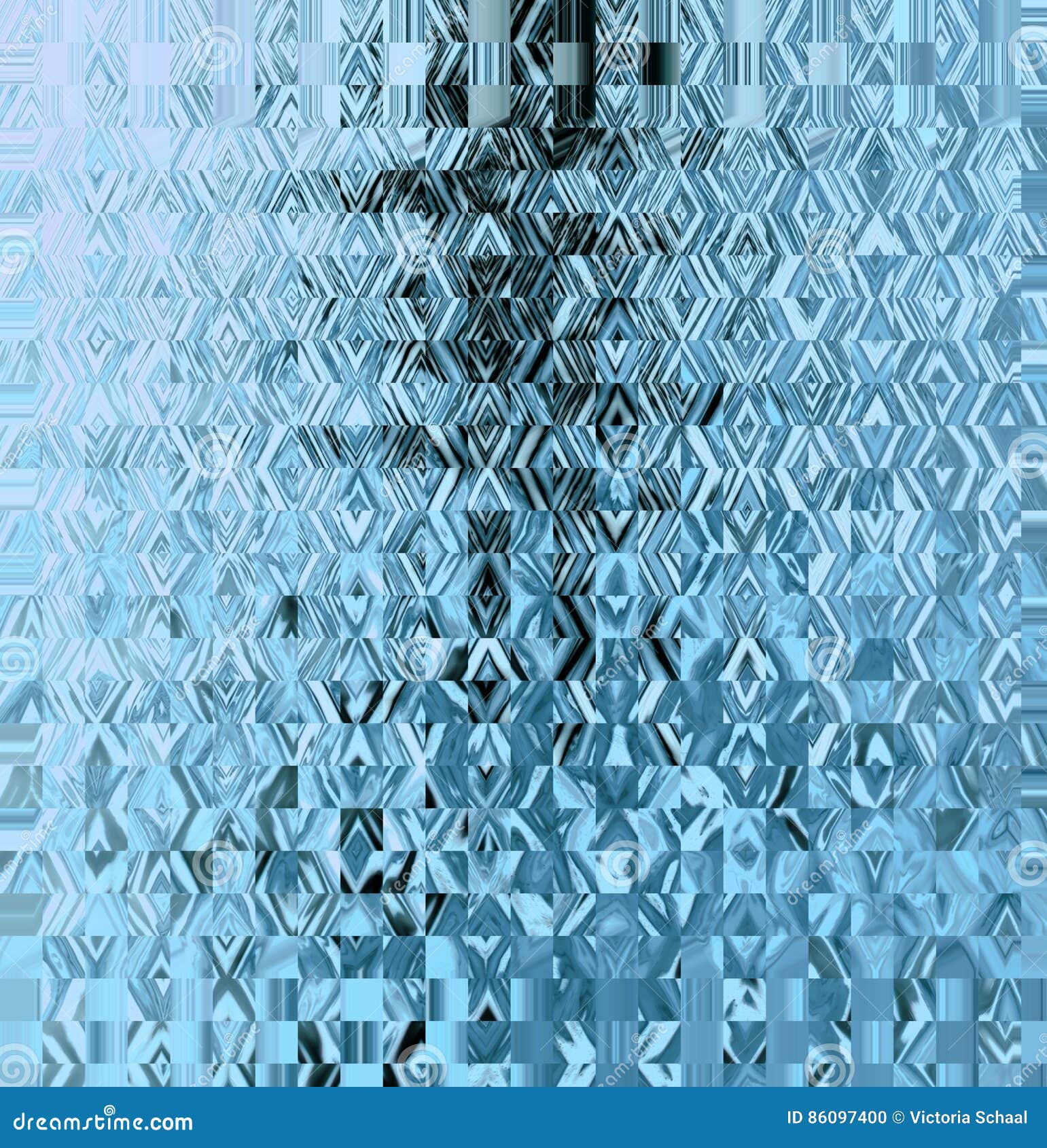 Artistic blue aqua pattern stock illustration. Illustration of unreal ...