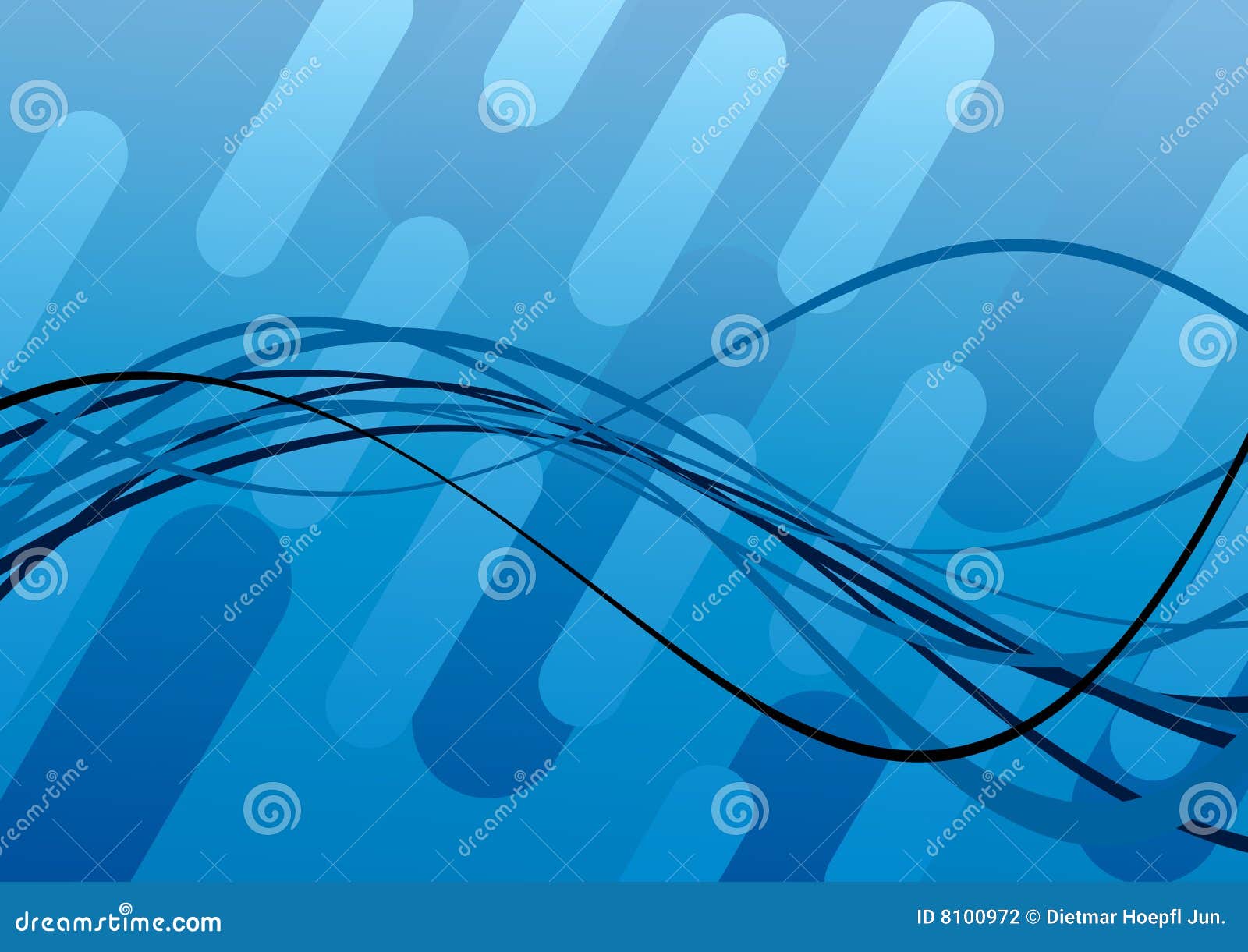 Artistic blue background stock vector. Illustration of cool - 8100972
