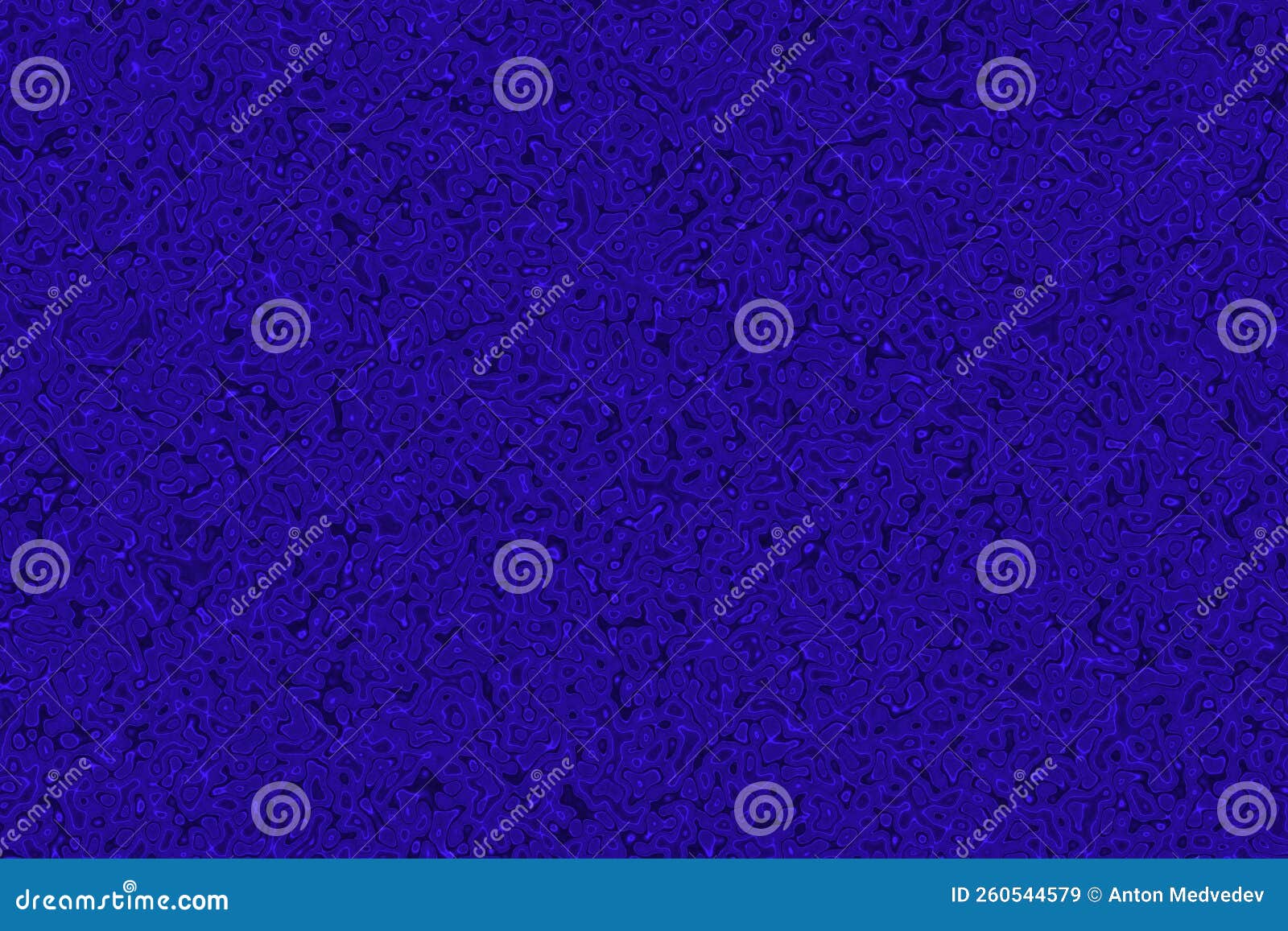 Artistic Blue Pattern with Smooth Forms Cg Background or Texture ...