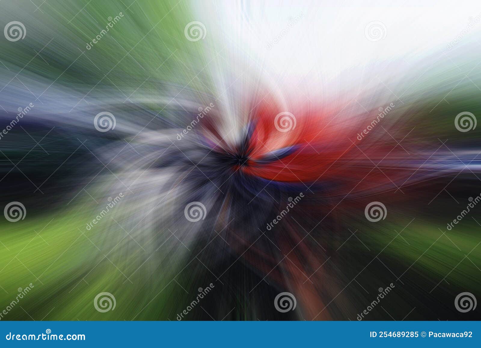 Artistic Colorful Swirl in Various Abstract Forms in the Form of Lotus ...