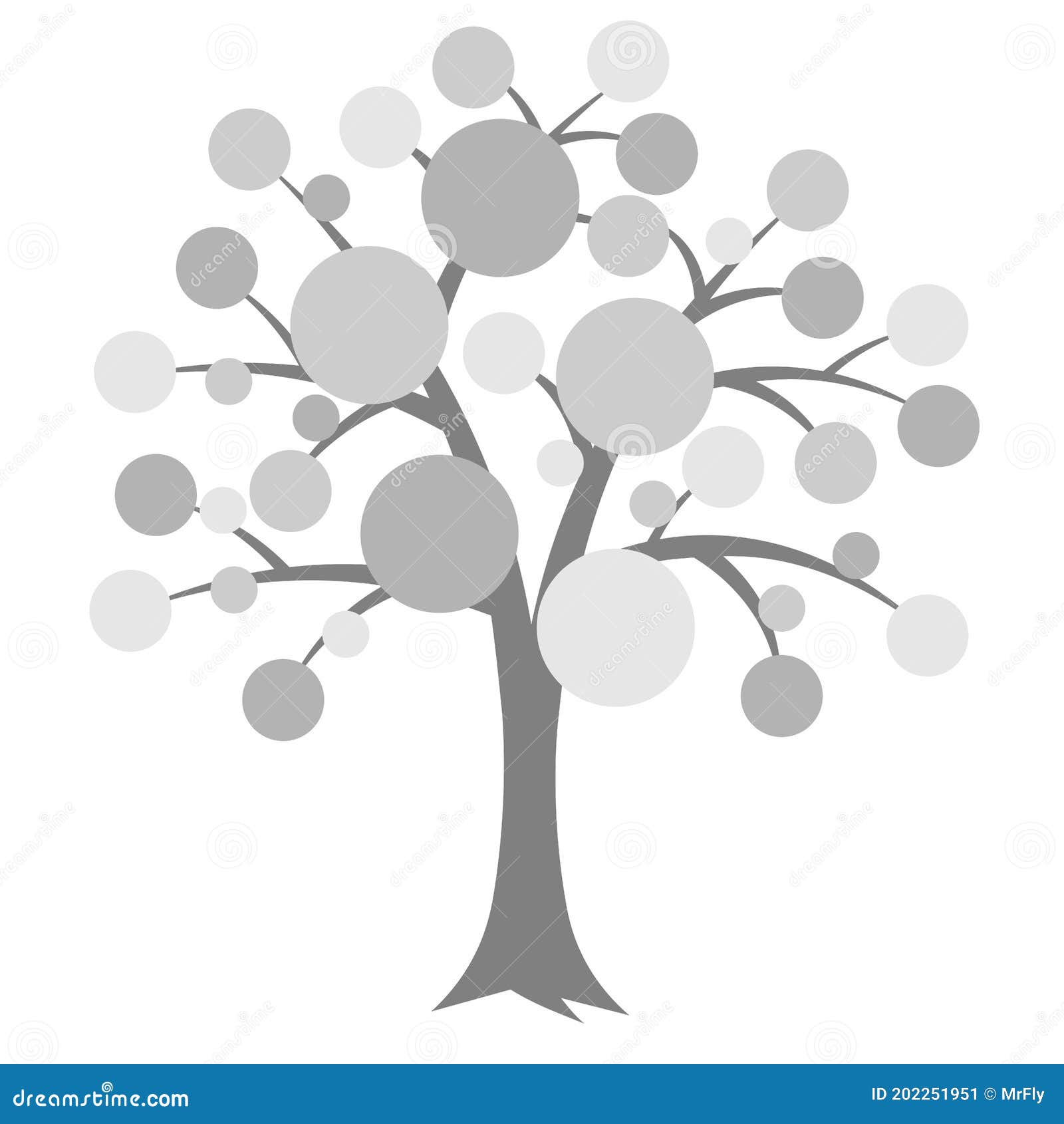 Communication Tree Cartoon Vector | CartoonDealer.com #35126725