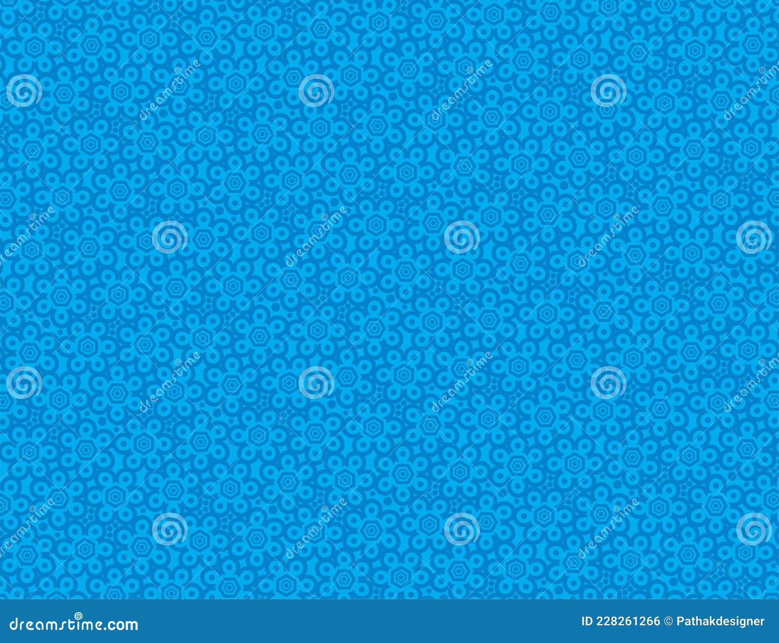 Artistic Creative Blue Seamless Background Stock Vector - Illustration ...