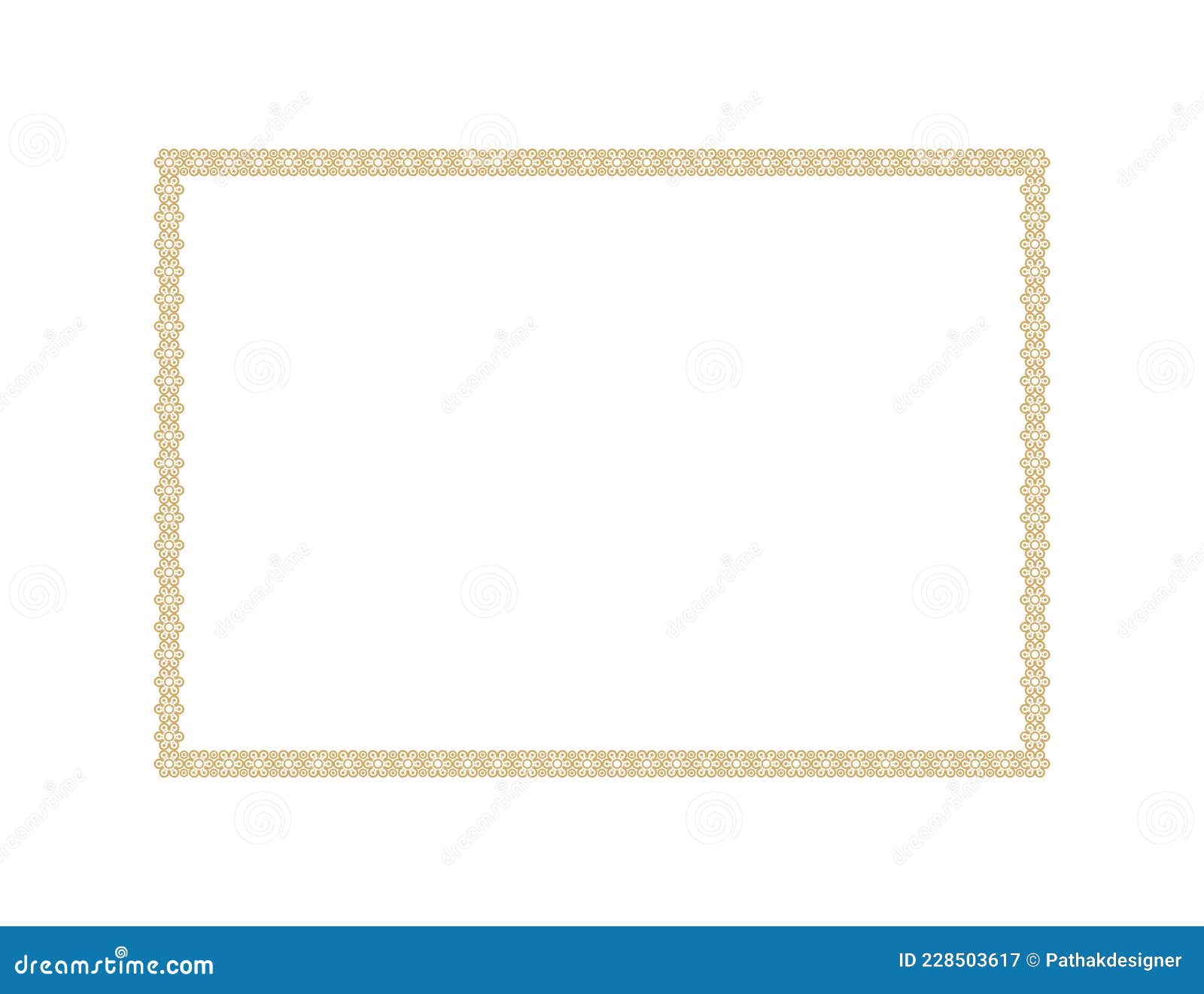 Artistic Creative Brown Border Stock Vector - Illustration of design ...