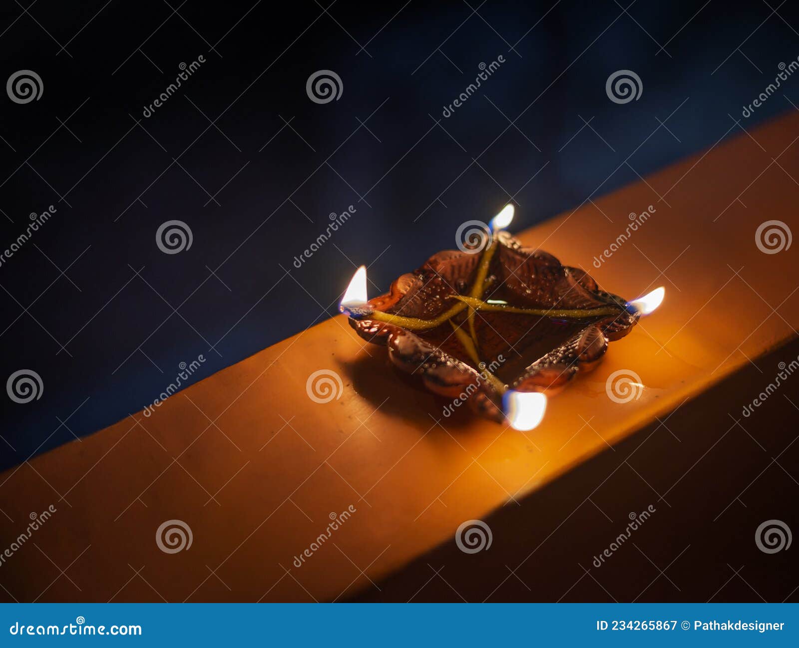 Artistic Creative Decorative Soil Lamp Stock Image - Image of flame ...