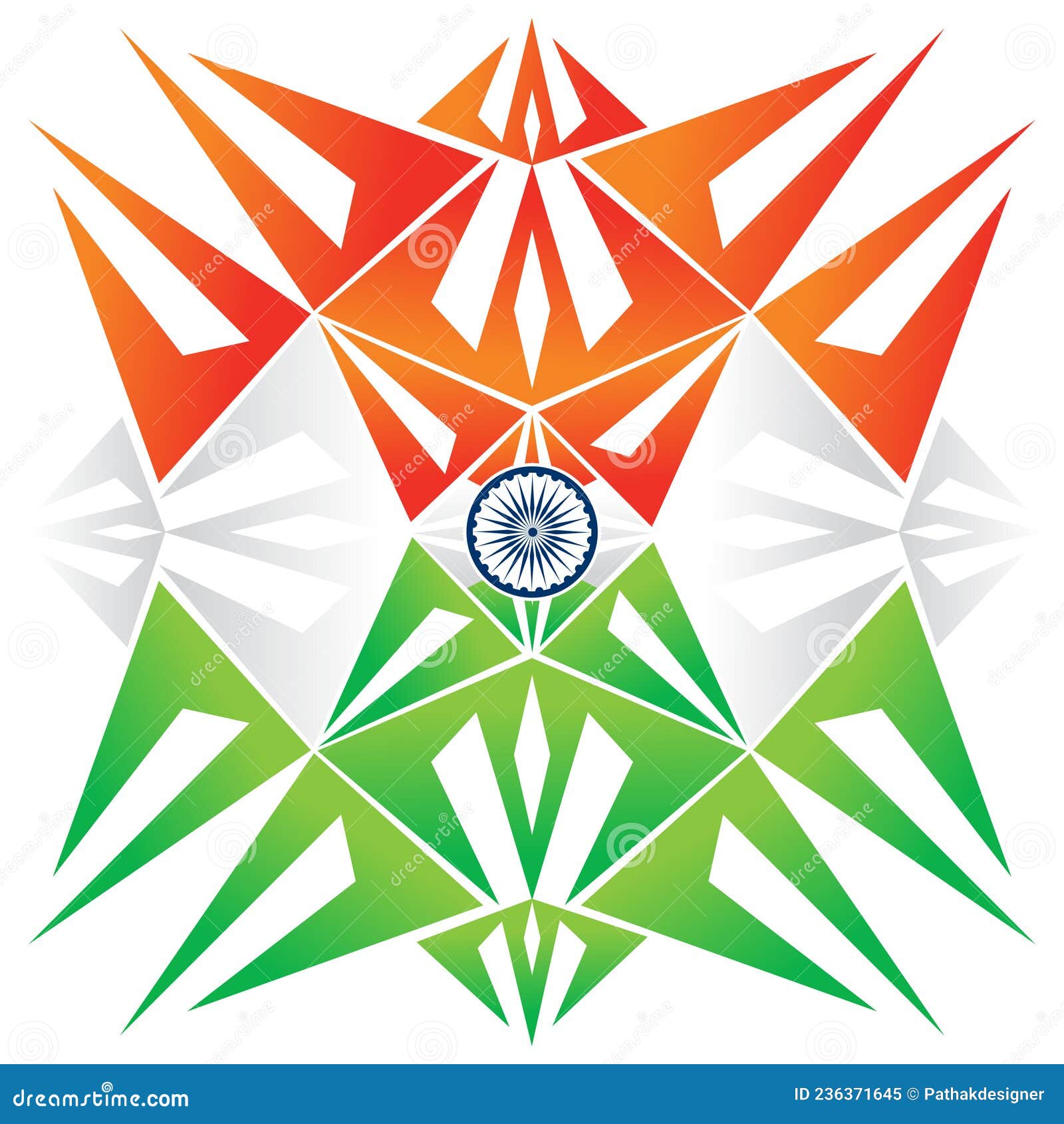 Artistic Creative Tri Color Background Stock Vector - Illustration of ...