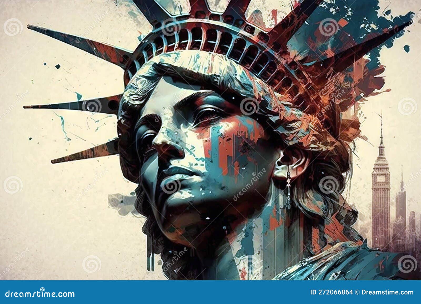 Creative Version of Liberty Statue Great Liberty To Push the Boundaries ...