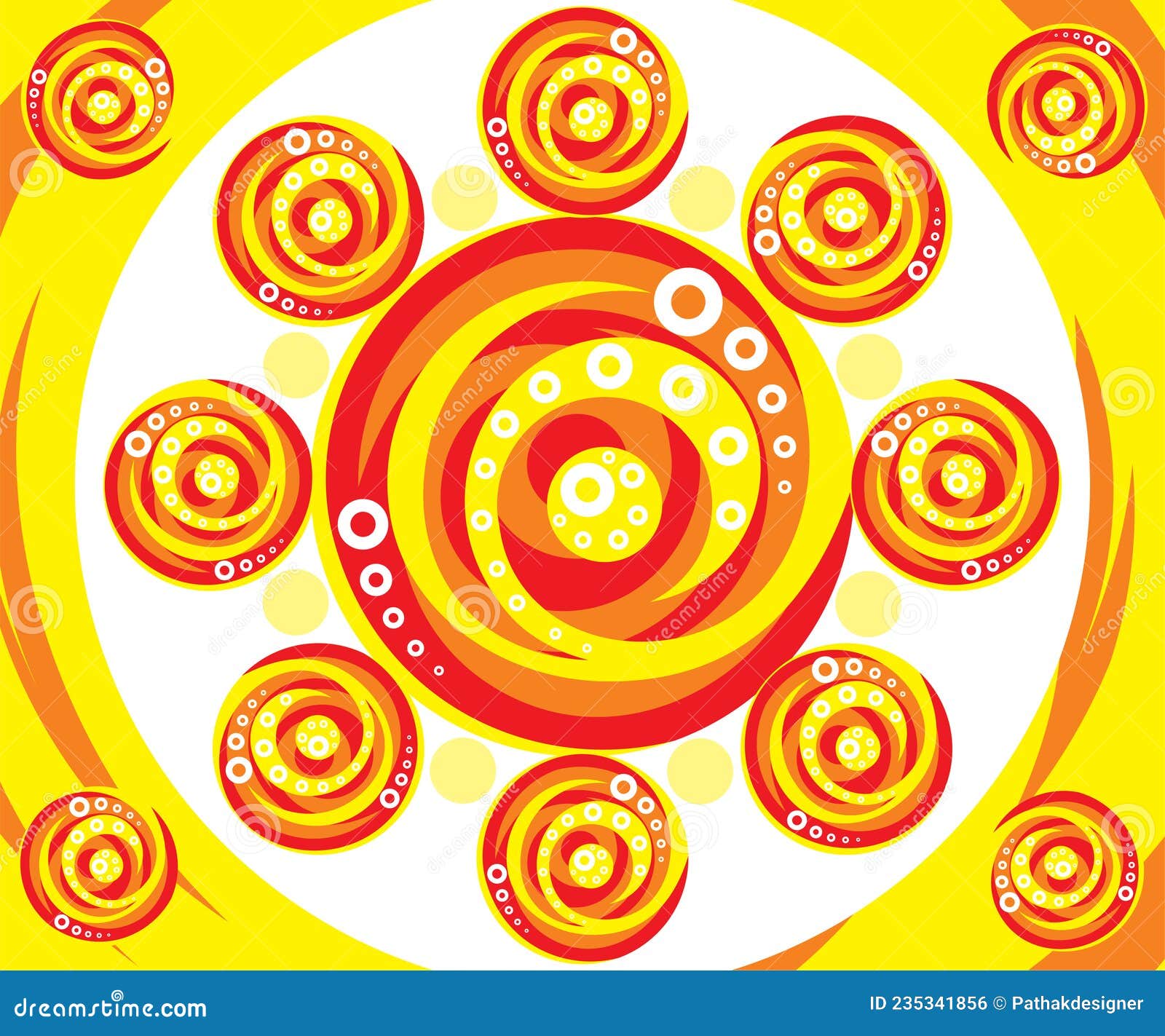 Artistic Creative Yellow Background Stock Vector - Illustration of ...