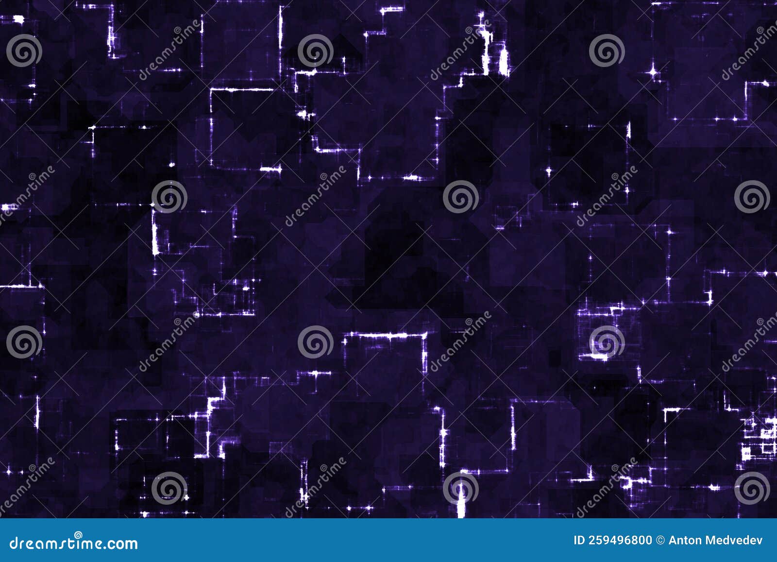 Artistic Cute Cyber Computer Lights Digital Drawn Texture or Background ...