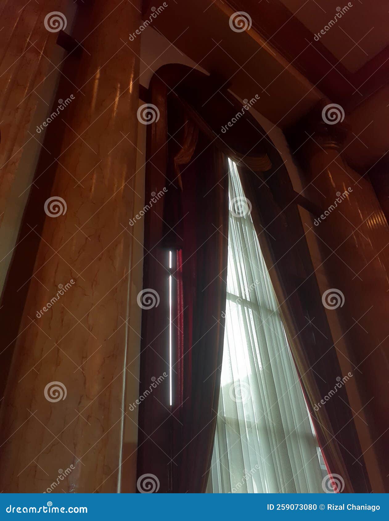 An Artistic Dan Classic Wooden Window Stock Photo - Image of flooring ...
