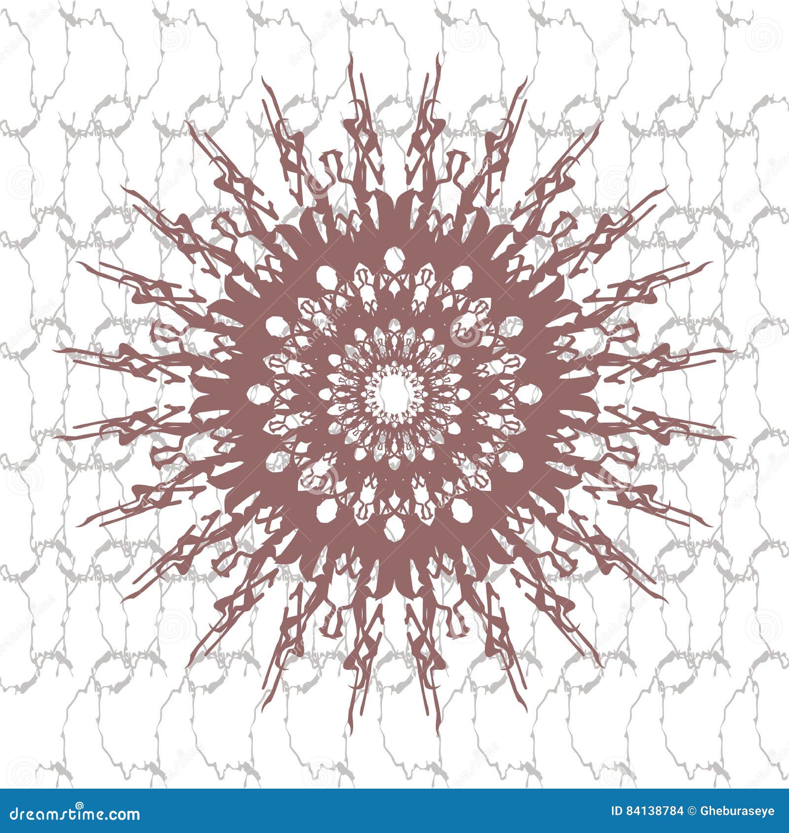 Artistic Decoration on Artistic Texture Stock Vector - Illustration of ...