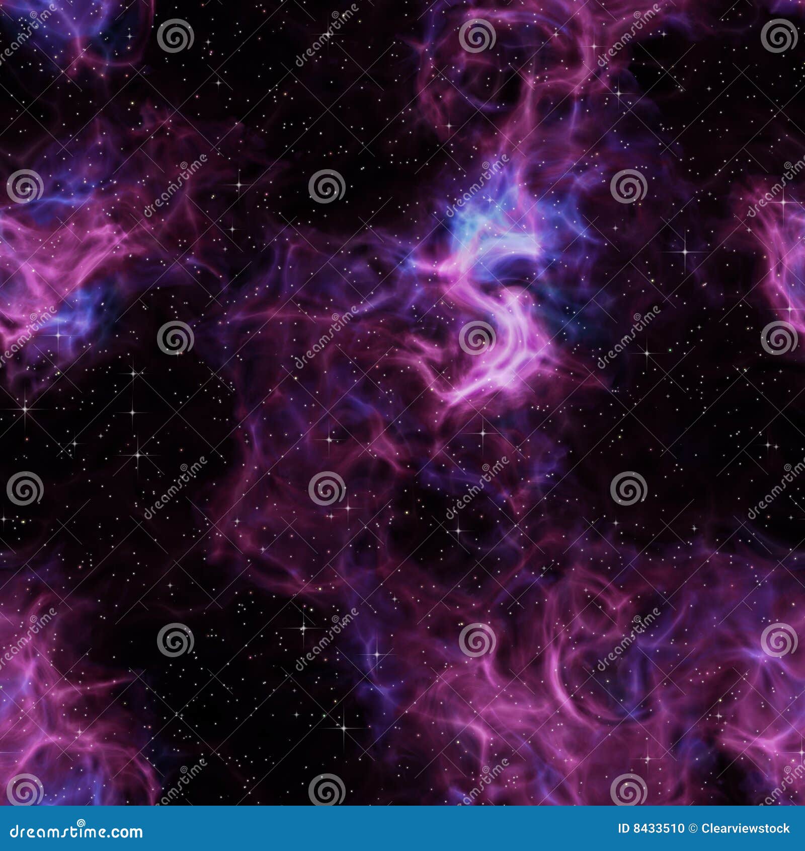 Artistic Deep Outer Space Scene Stock Vector - Illustration of fiction ...