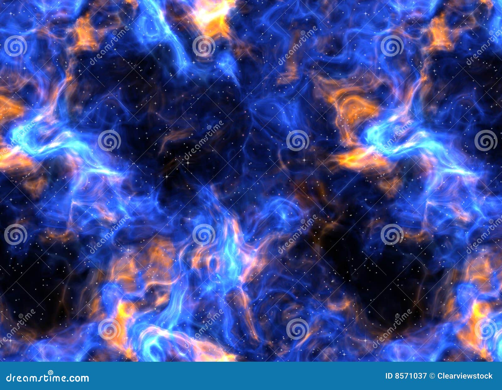 Artistic Deep Outer Space Scene Stock Vector - Illustration of stars ...