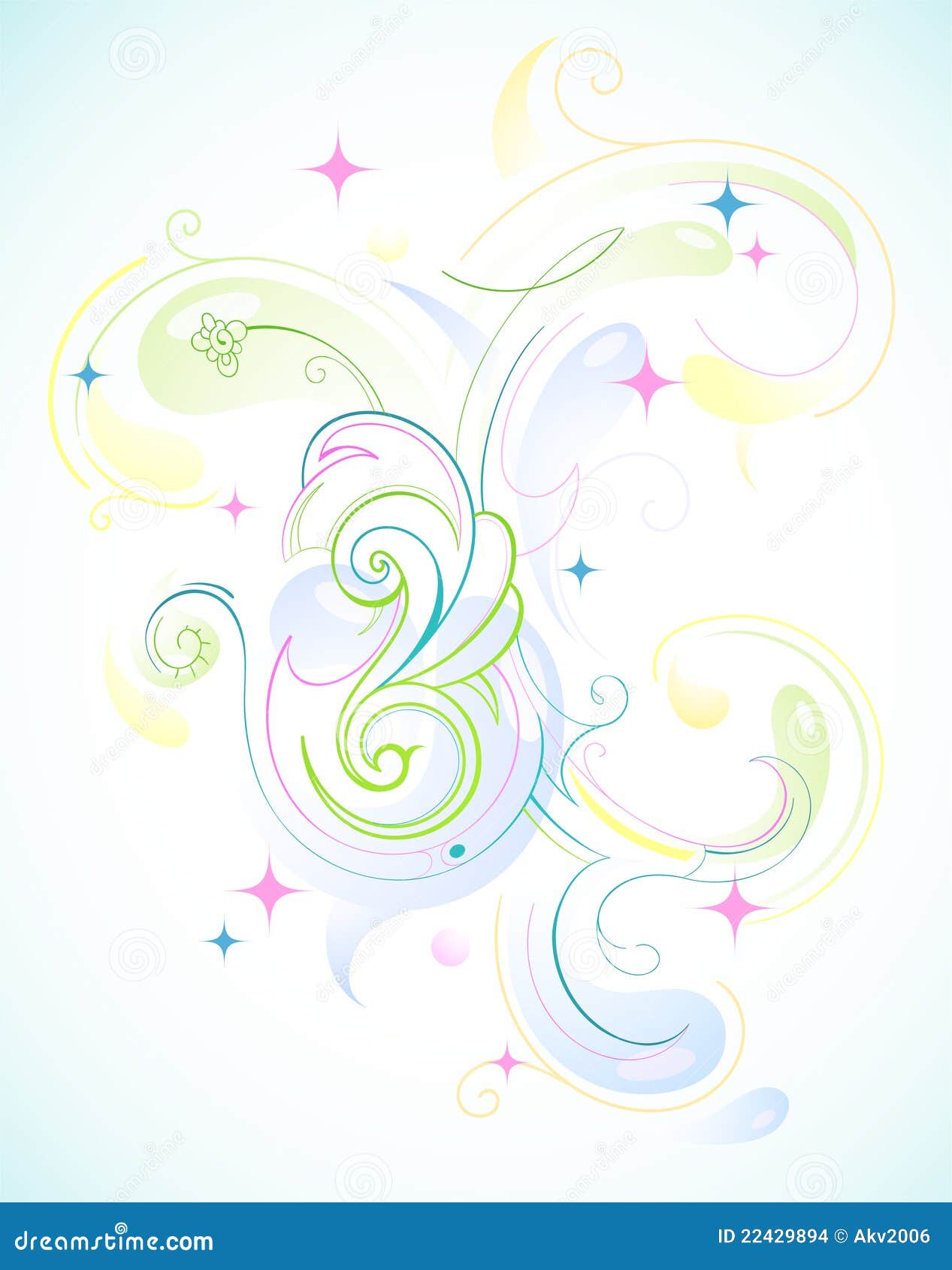 Artistic design stock vector. Illustration of colorful - 22429894