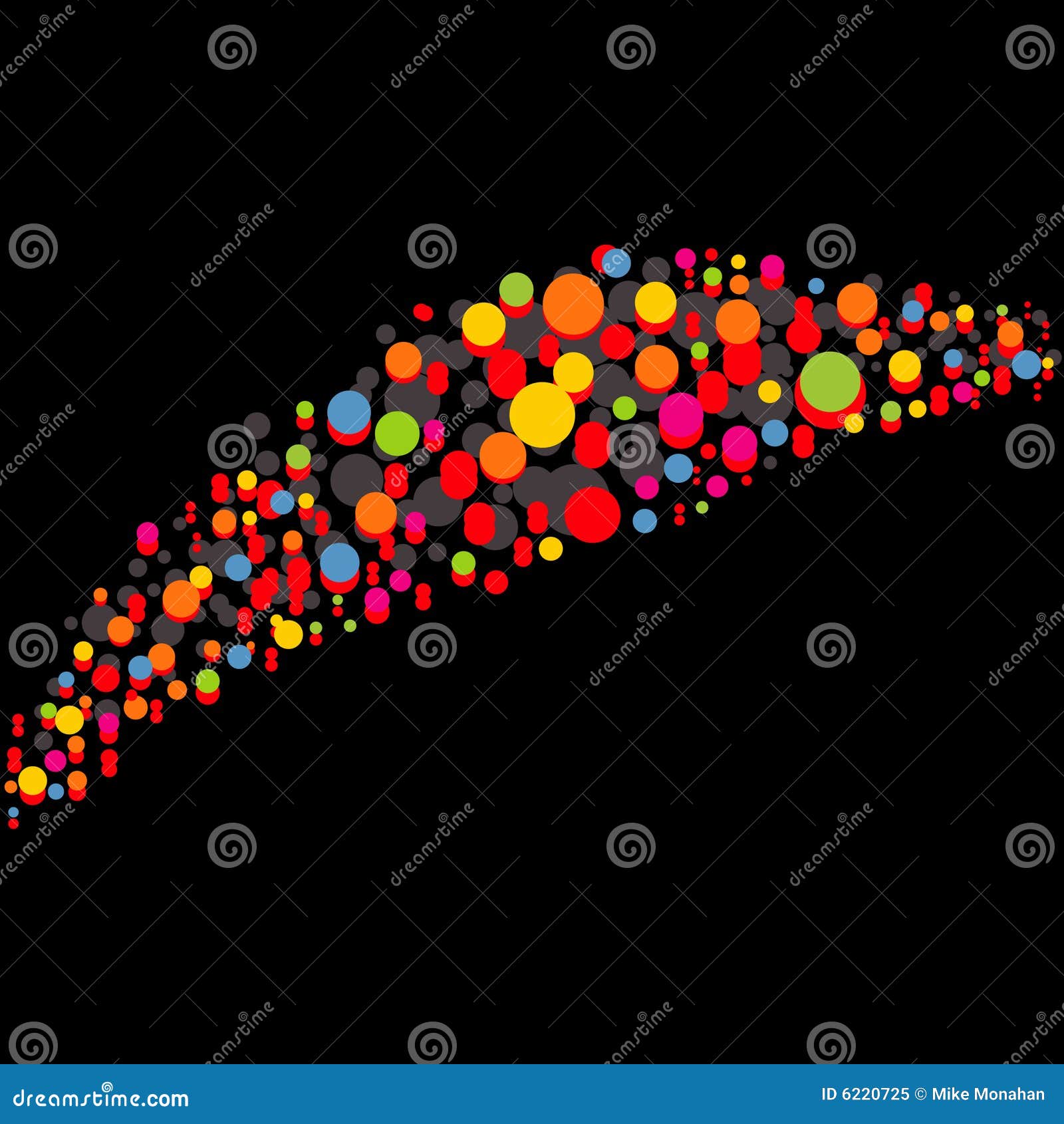 Artistic design of dots stock vector. Illustration of background - 6220725