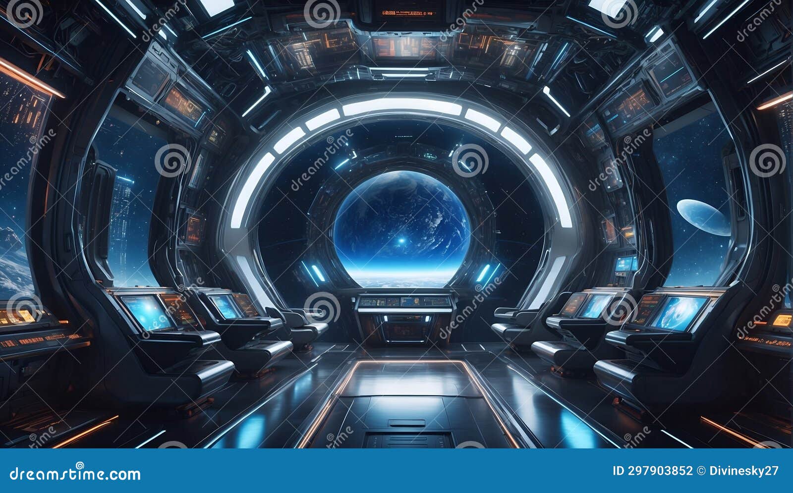 Artistic Exploration: Ai Tech Spaceship in Creative Style. Ai Generated ...