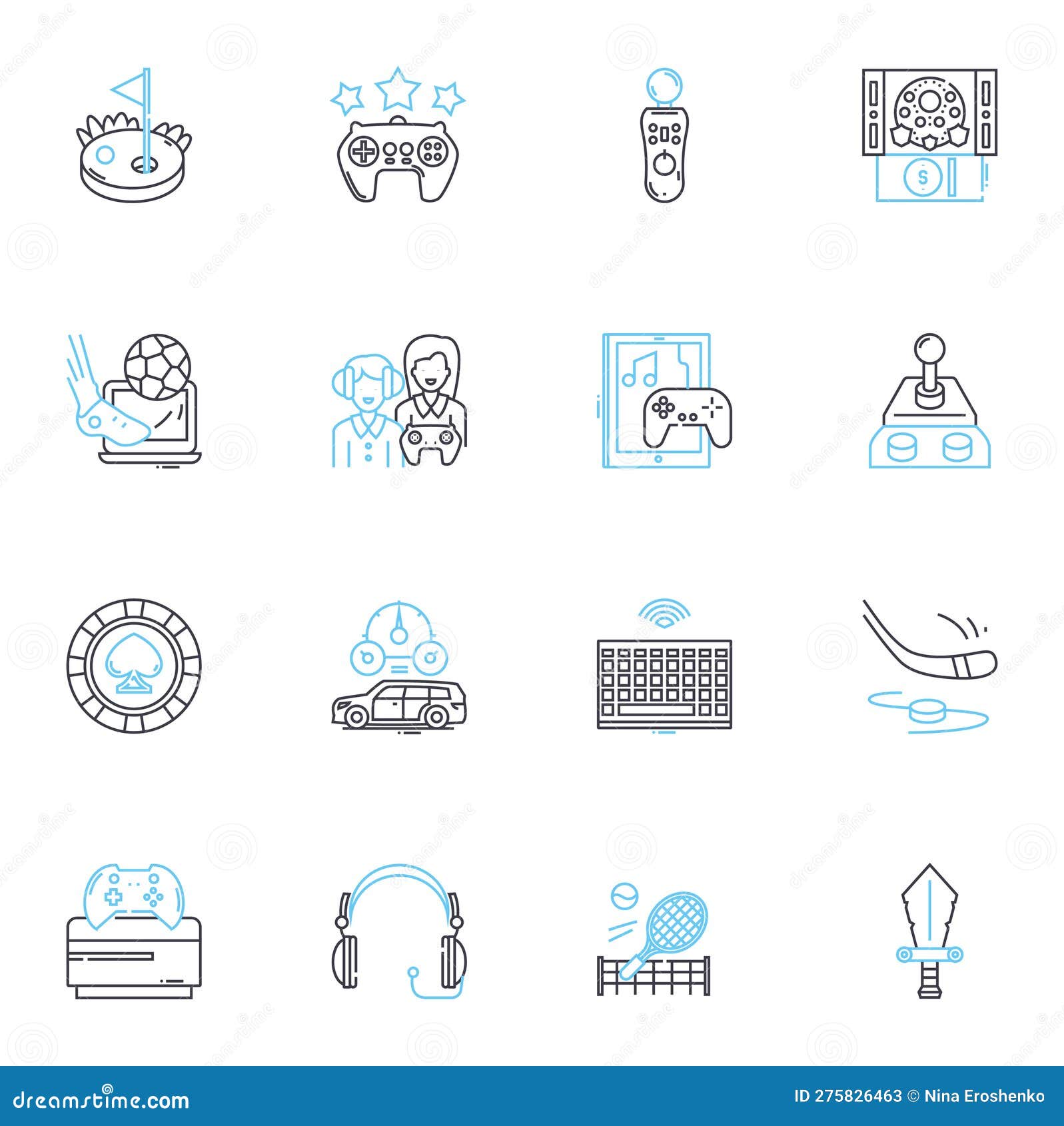 Artistic Expression Linear Icons Set. Creativity, Imagination ... Artistic Expression Linear Icons Set. Creativity, Imagination ...
