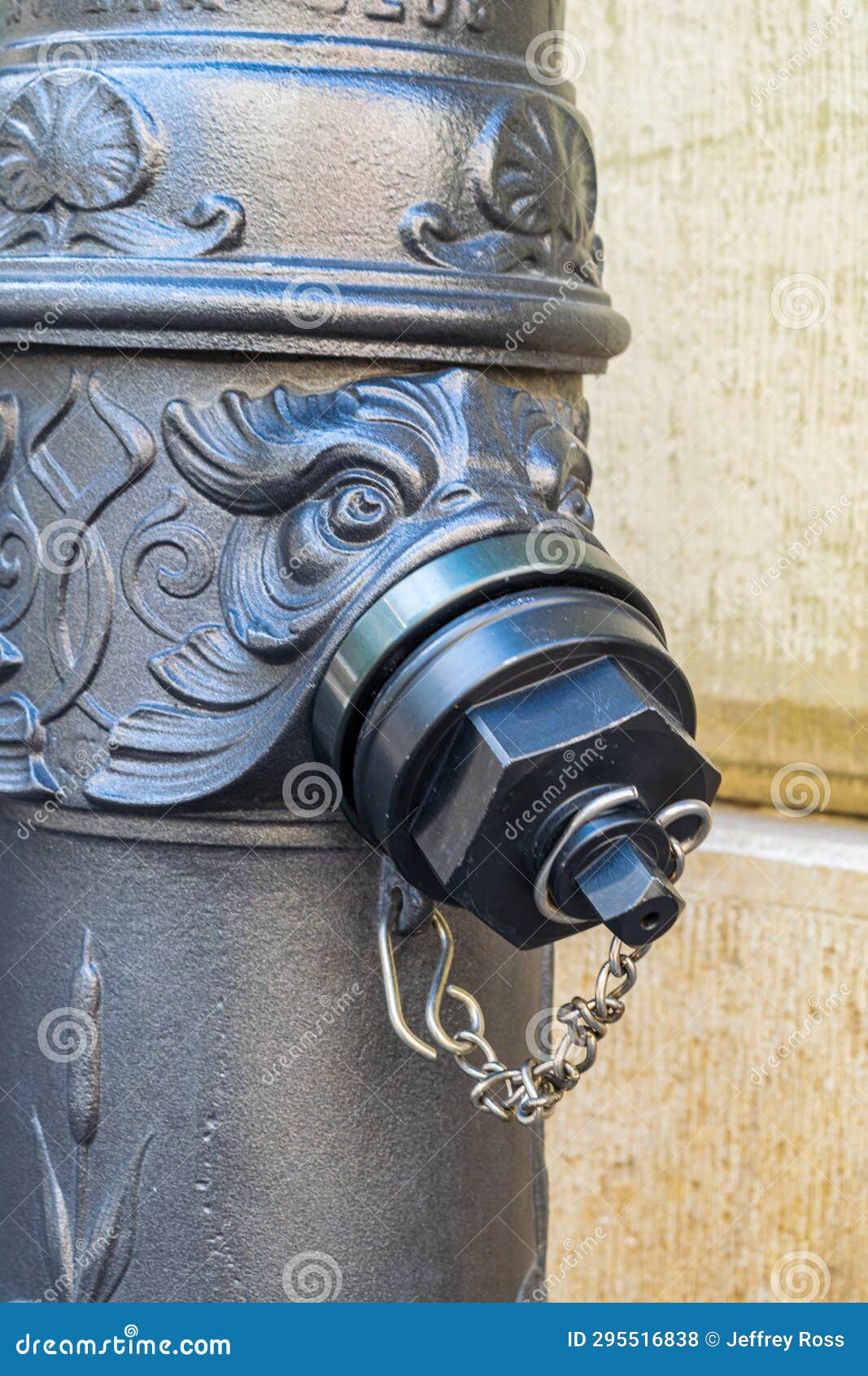 Artistic Fire Hydrant Face in Lausanne Switzerland Stock Photo - Image ...