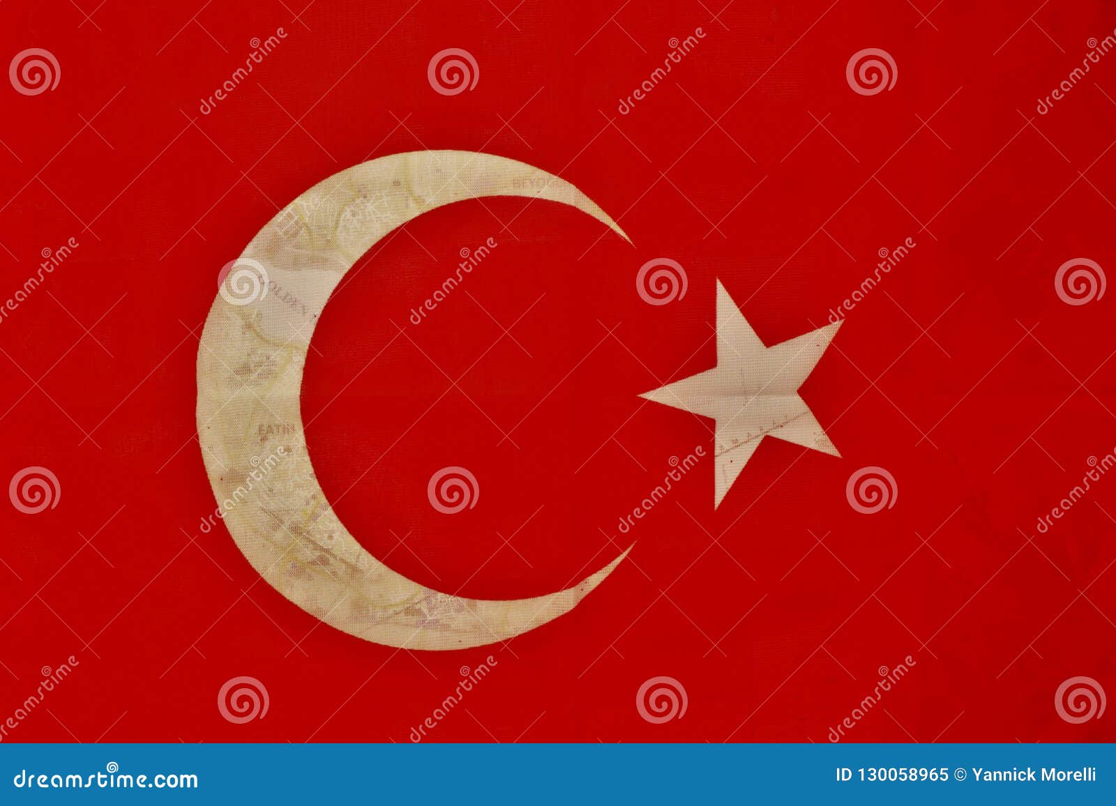 Artistic flag of Turkey. stock illustration. Illustration of maps ...