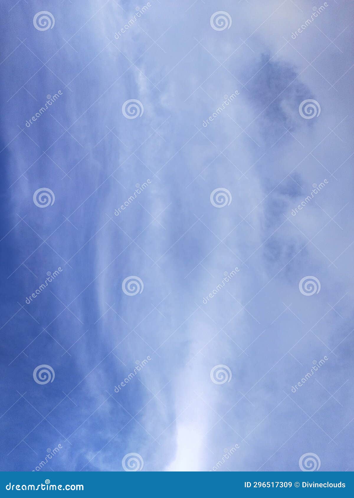 Dramatic Grey Clouds Float in the Peaceful Evening Sky Stock Image ...