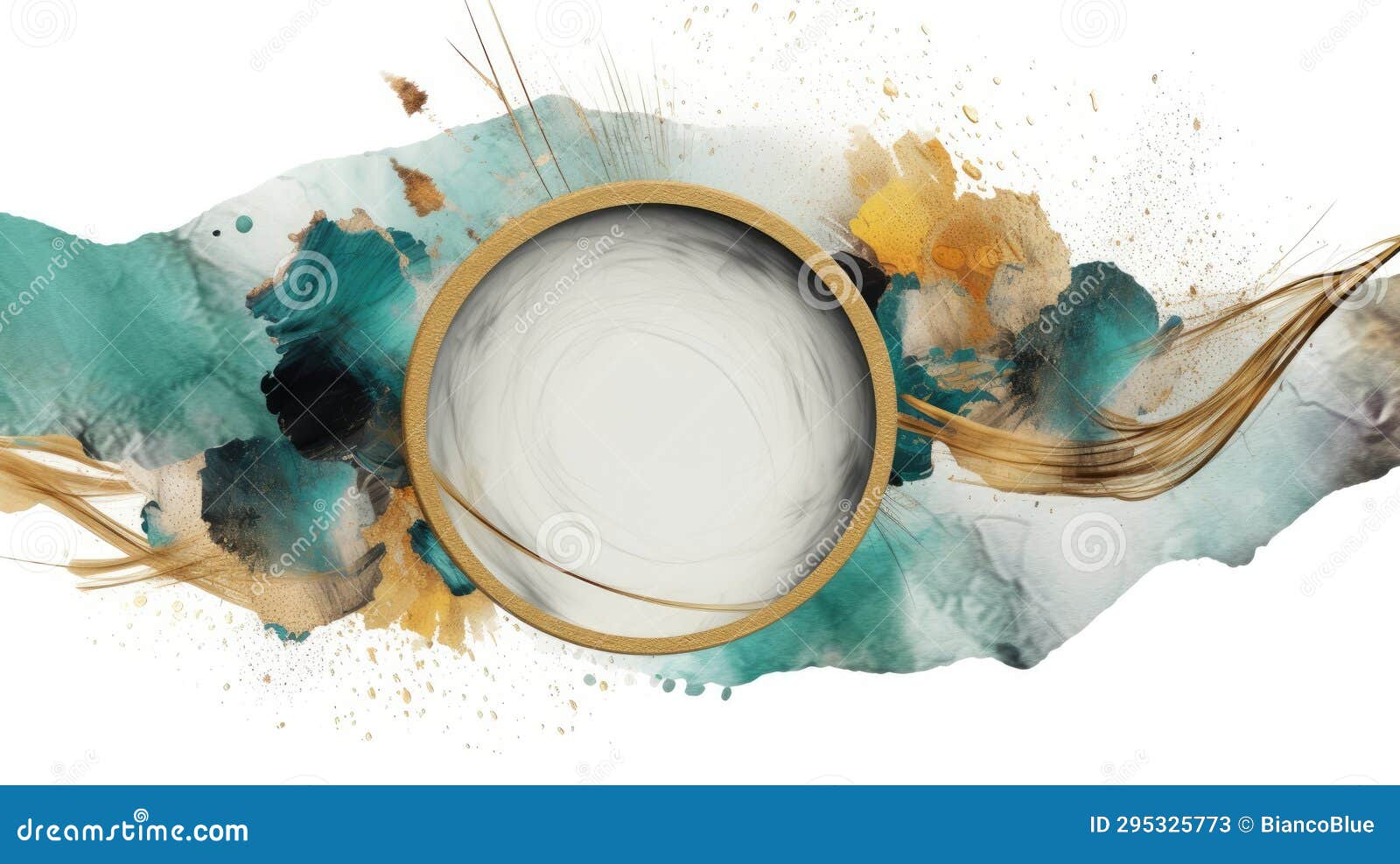 Artistic Frame for Design Advertising Placement and Buzzy Logo ...