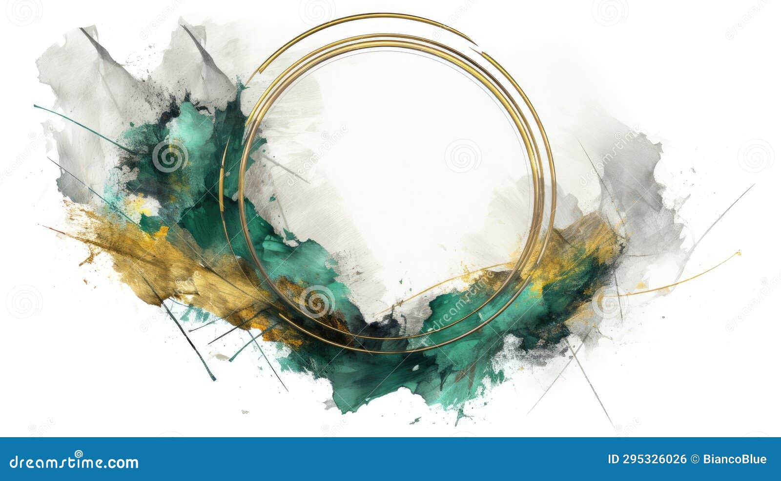 Artistic Frame for Design Advertising Placement and Buzzy Logo ...