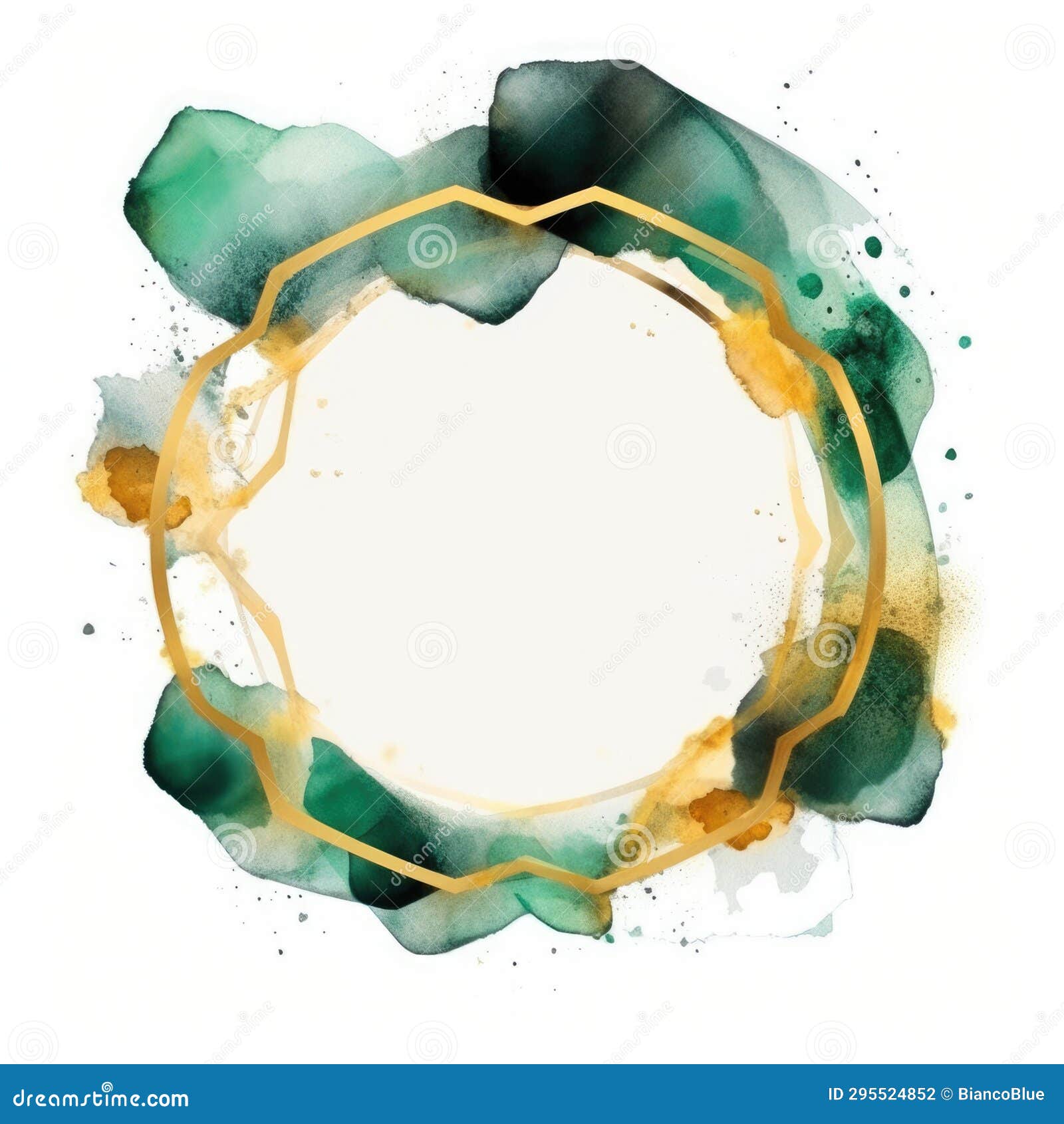 Artistic Frame for Design Advertising Placement and Buzzy Logo ...