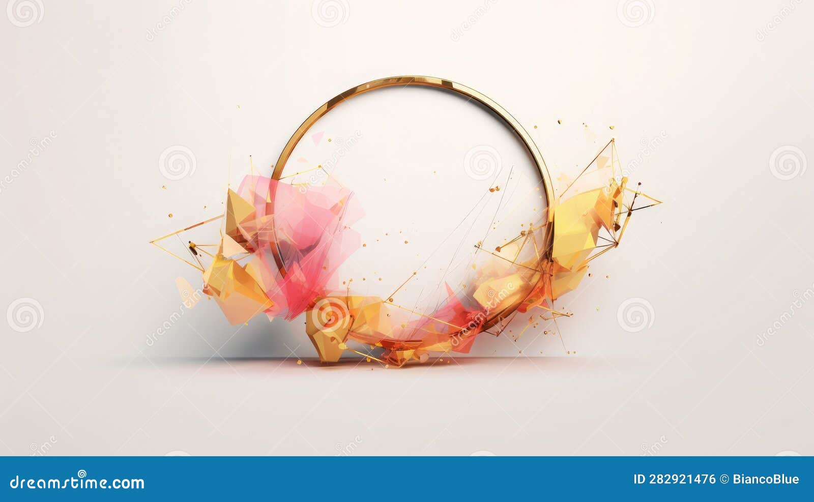 Artistic Frame for Design Advertising Placement and Buzzy Logo ...