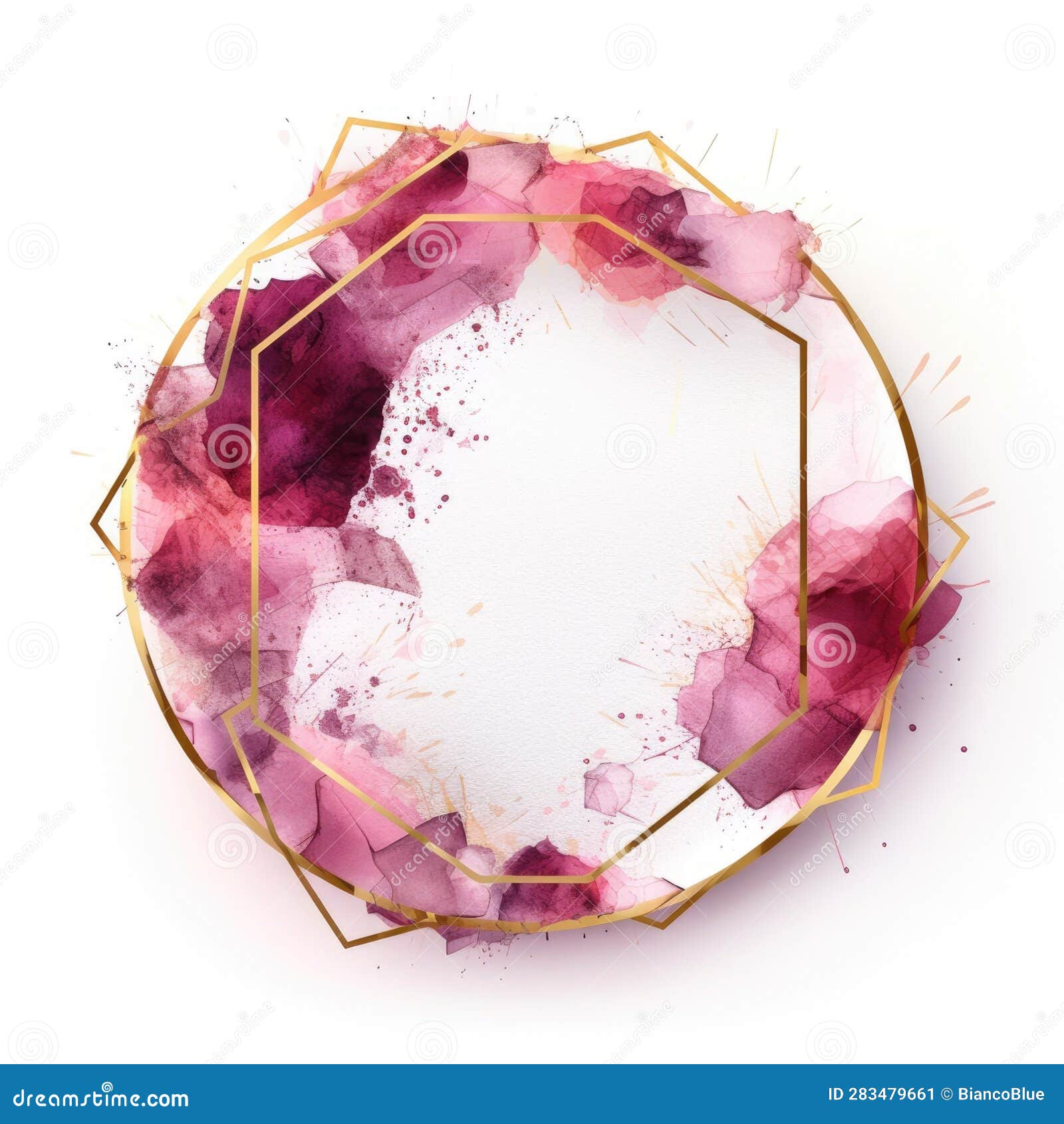 Artistic Frame for Design Advertising Placement and Buzzy Logo ...