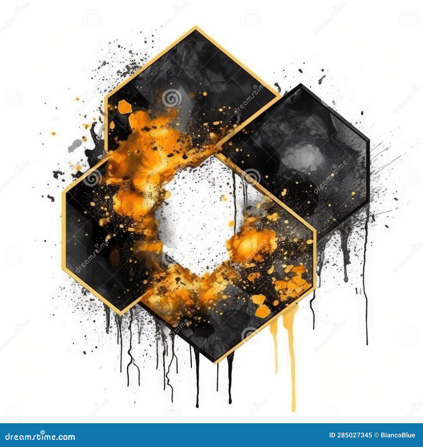 Artistic Frame for Design Advertising Placement and Buzzy Logo ...