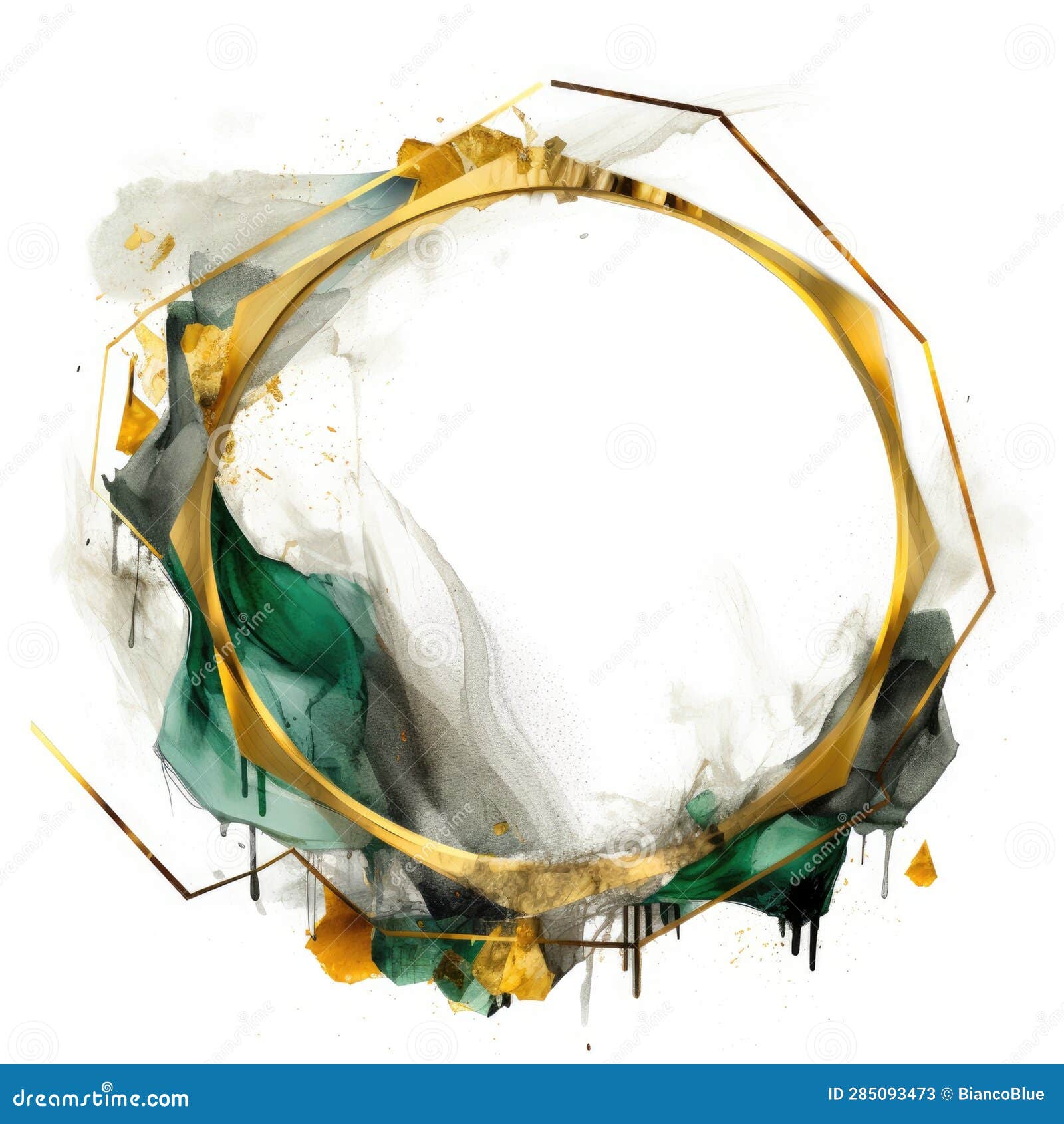 Artistic Frame for Design Advertising Placement and Buzzy Logo ...