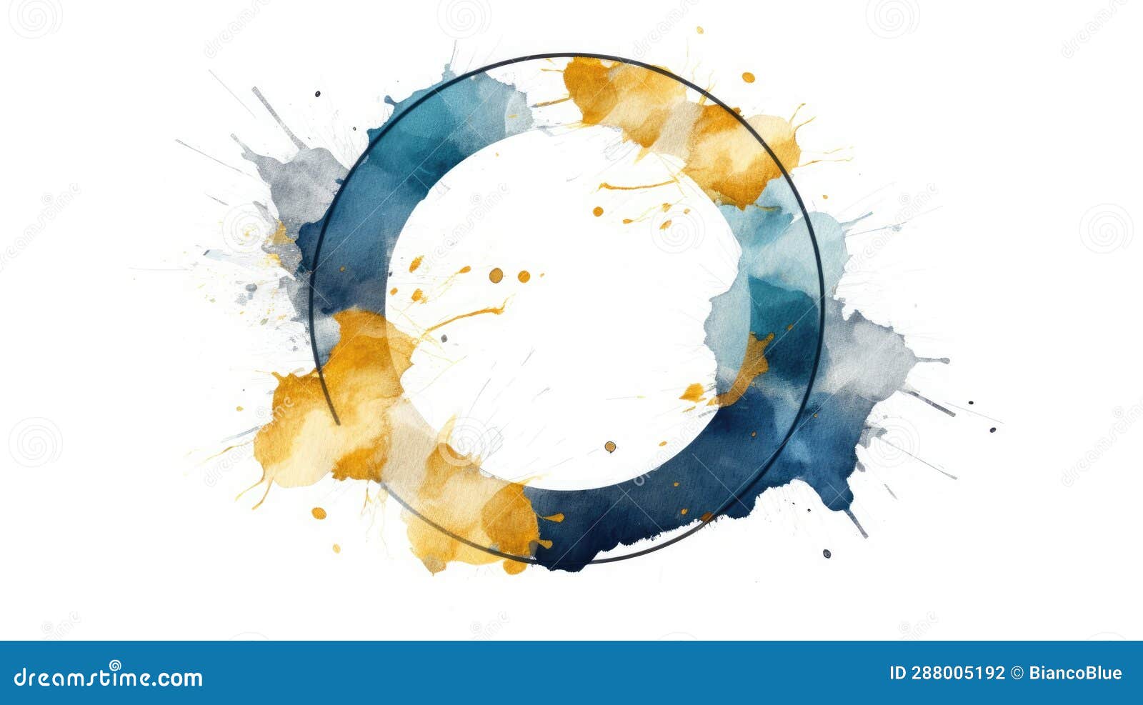 Artistic Frame for Design Advertising Placement and Buzzy Logo ...