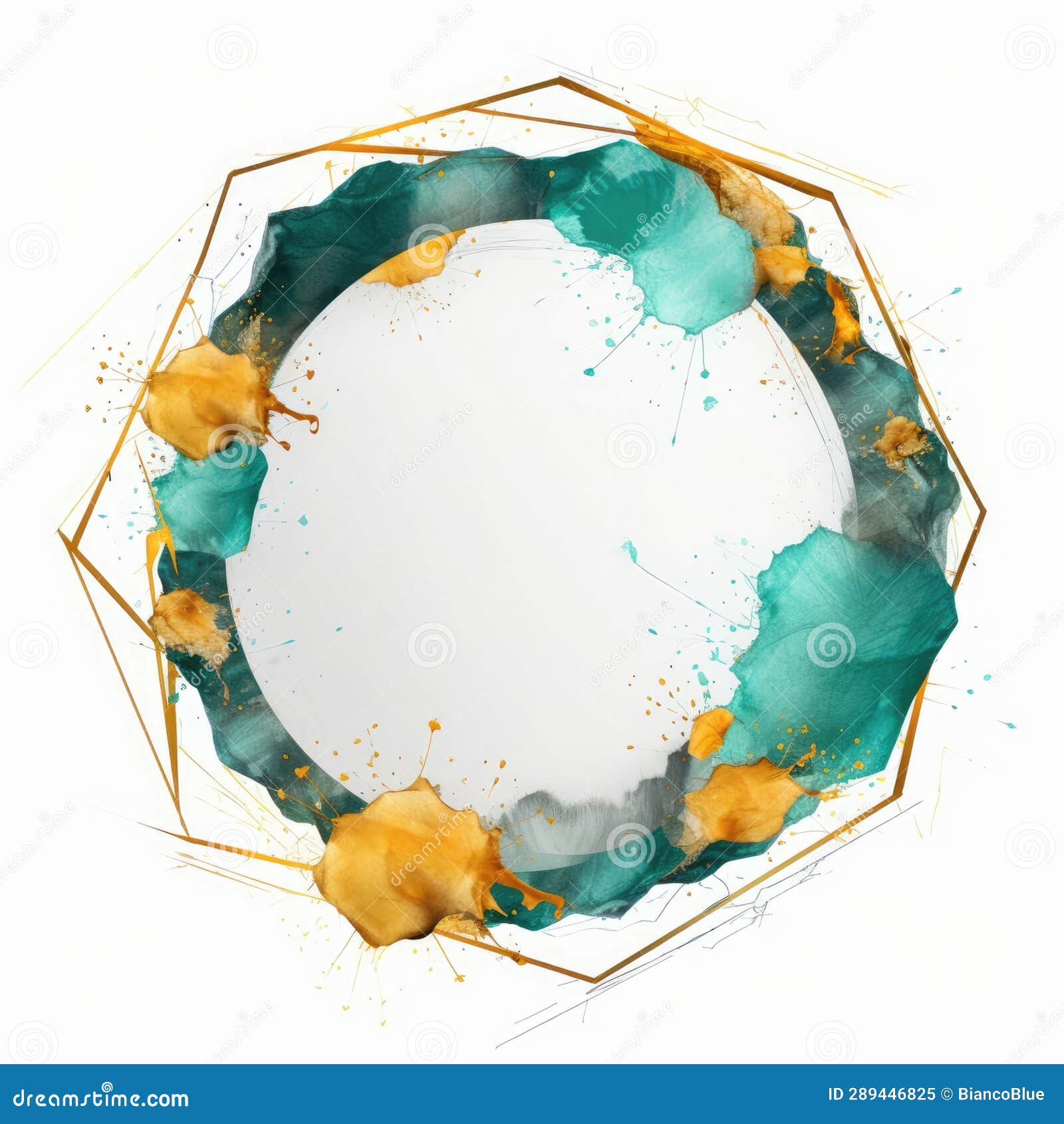 Artistic Frame for Design Advertising Placement and Buzzy Logo ...