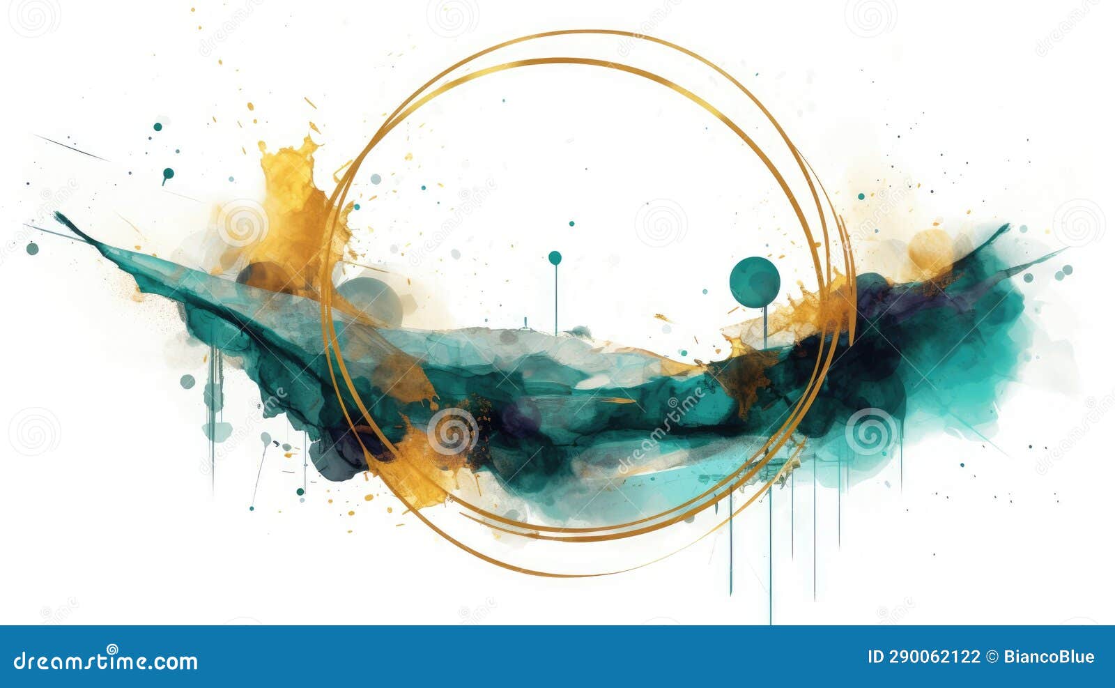 Artistic Frame for Design Advertising Placement and Buzzy Logo ...