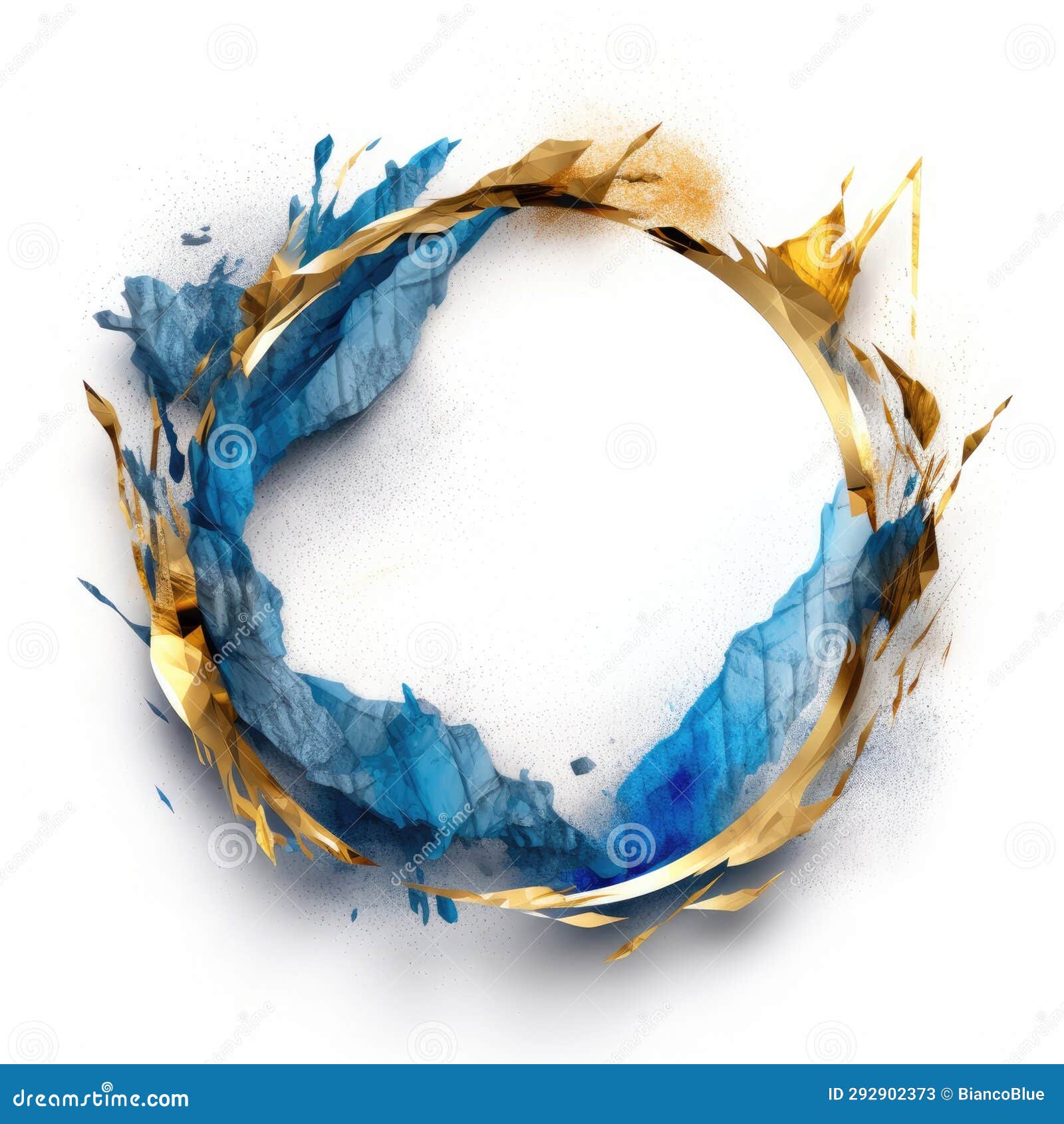 Artistic Frame for Design Advertising Placement and Buzzy Logo ...