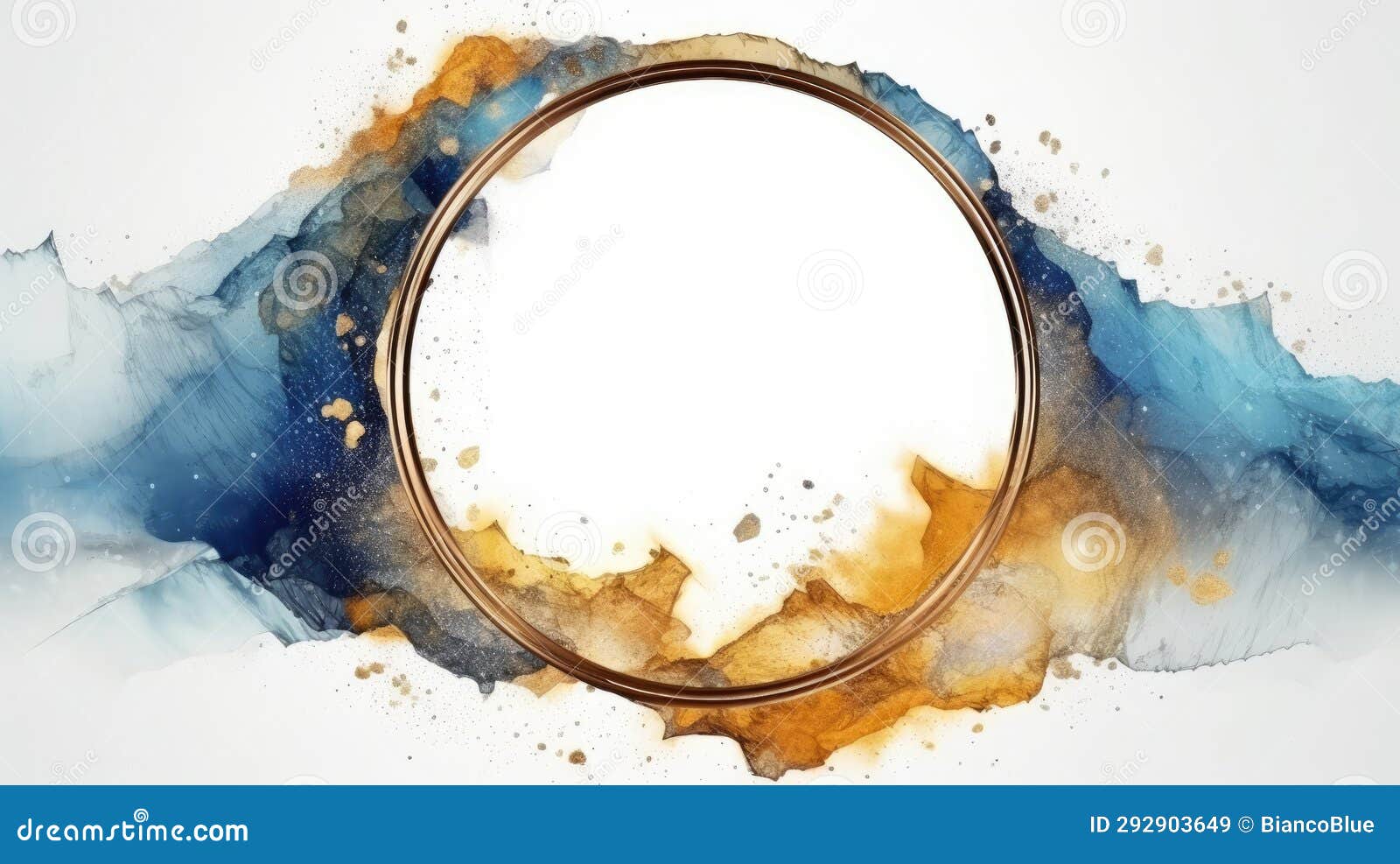 Artistic Frame for Design Advertising Placement and Buzzy Logo ...