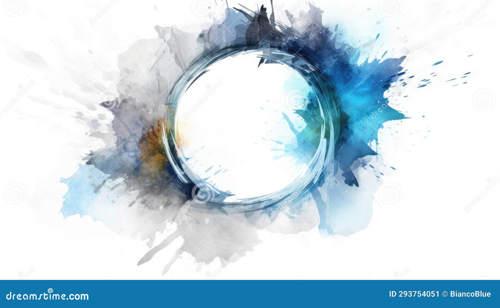 Artistic Frame for Design Advertising Placement and Buzzy Logo ...