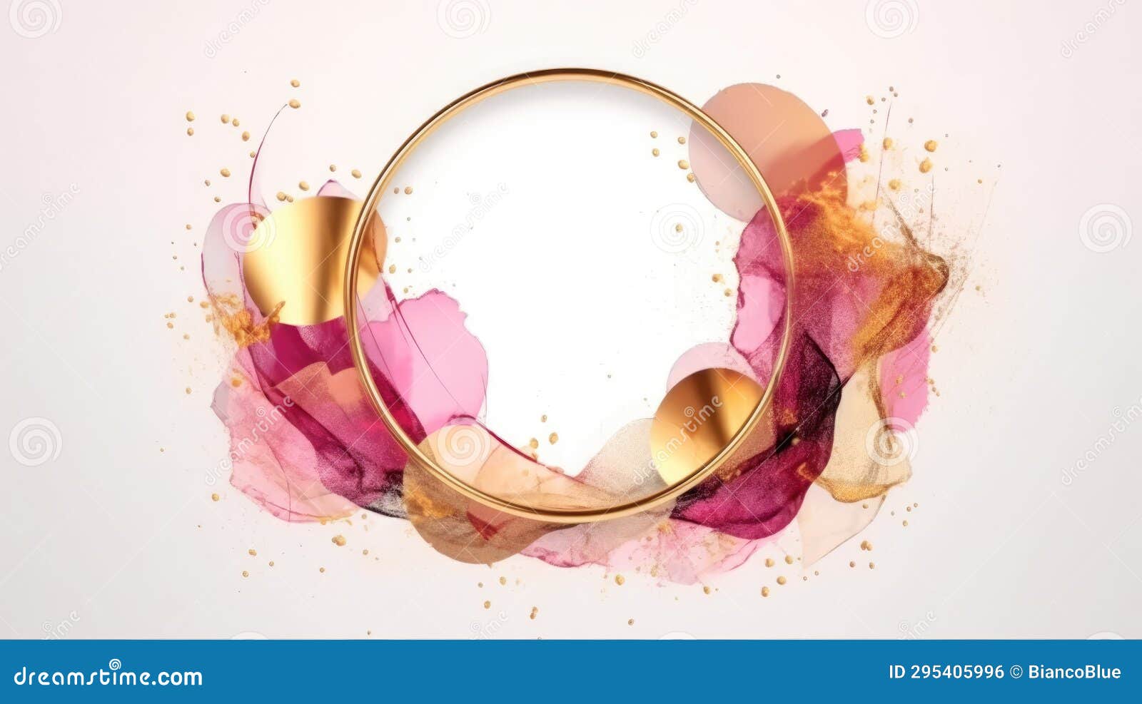 Artistic Frame for Design Advertising Placement and Buzzy Logo ...