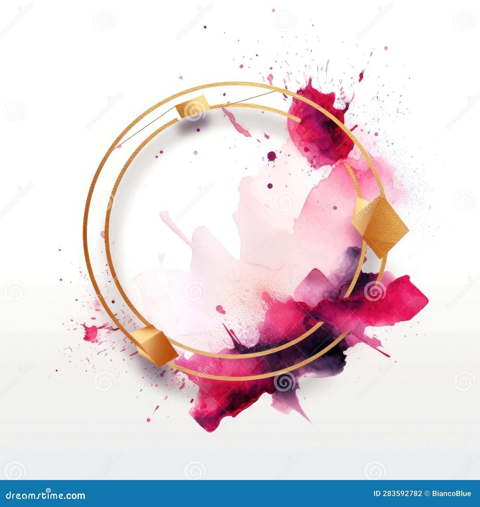 Artistic Frame for Design Advertising Placement and Buzzy Logo ...