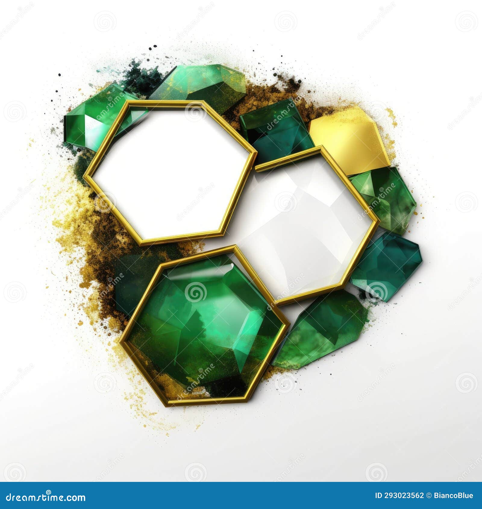 Artistic Frame for Design Advertising Placement and Buzzy Logo ...